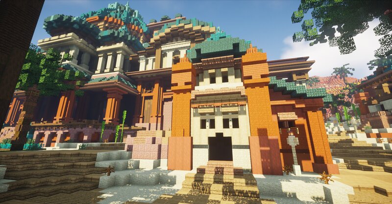 Desert Survival Spawn Minecraft Map