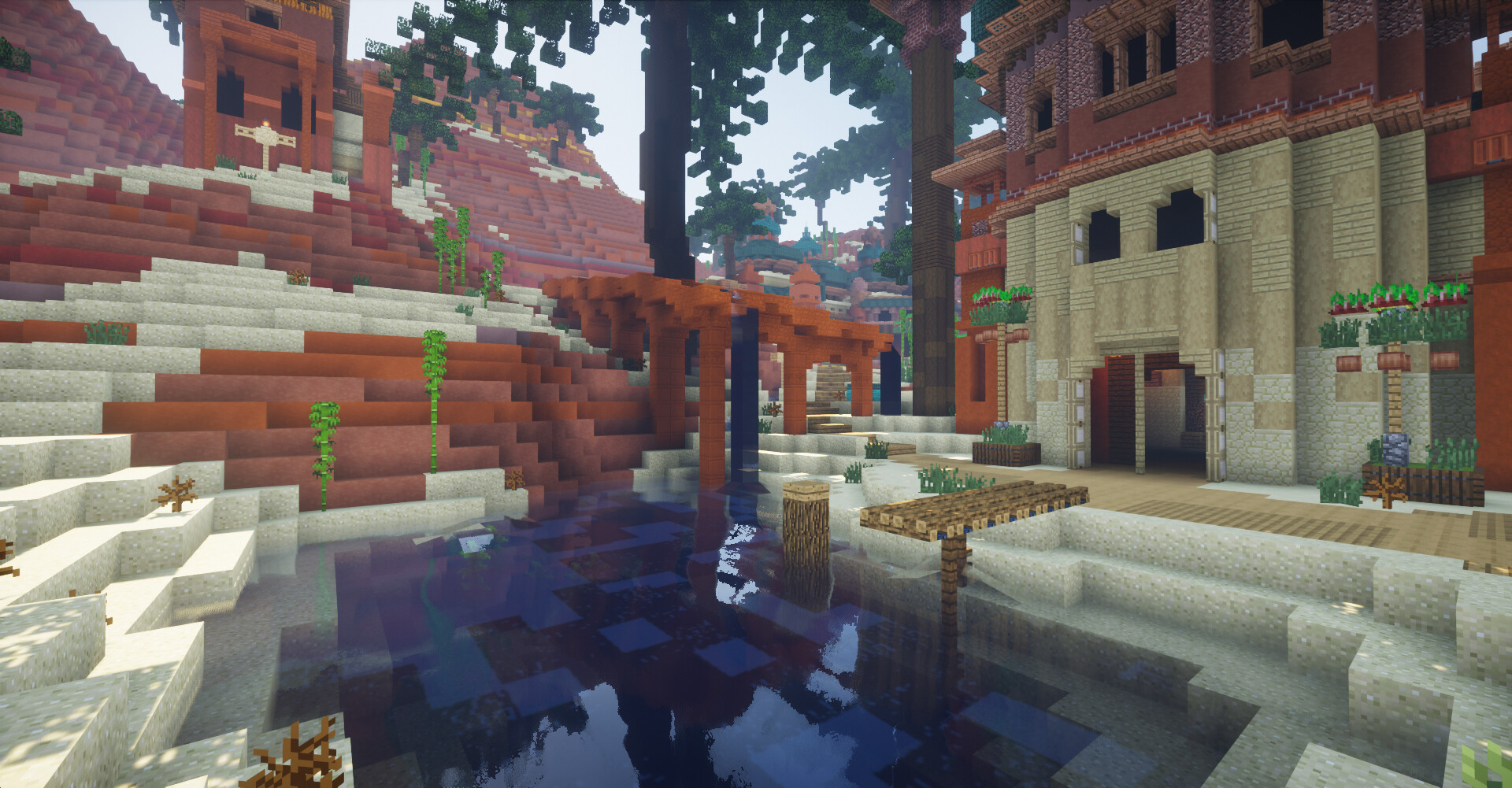 Desert Survival Spawn Minecraft Map