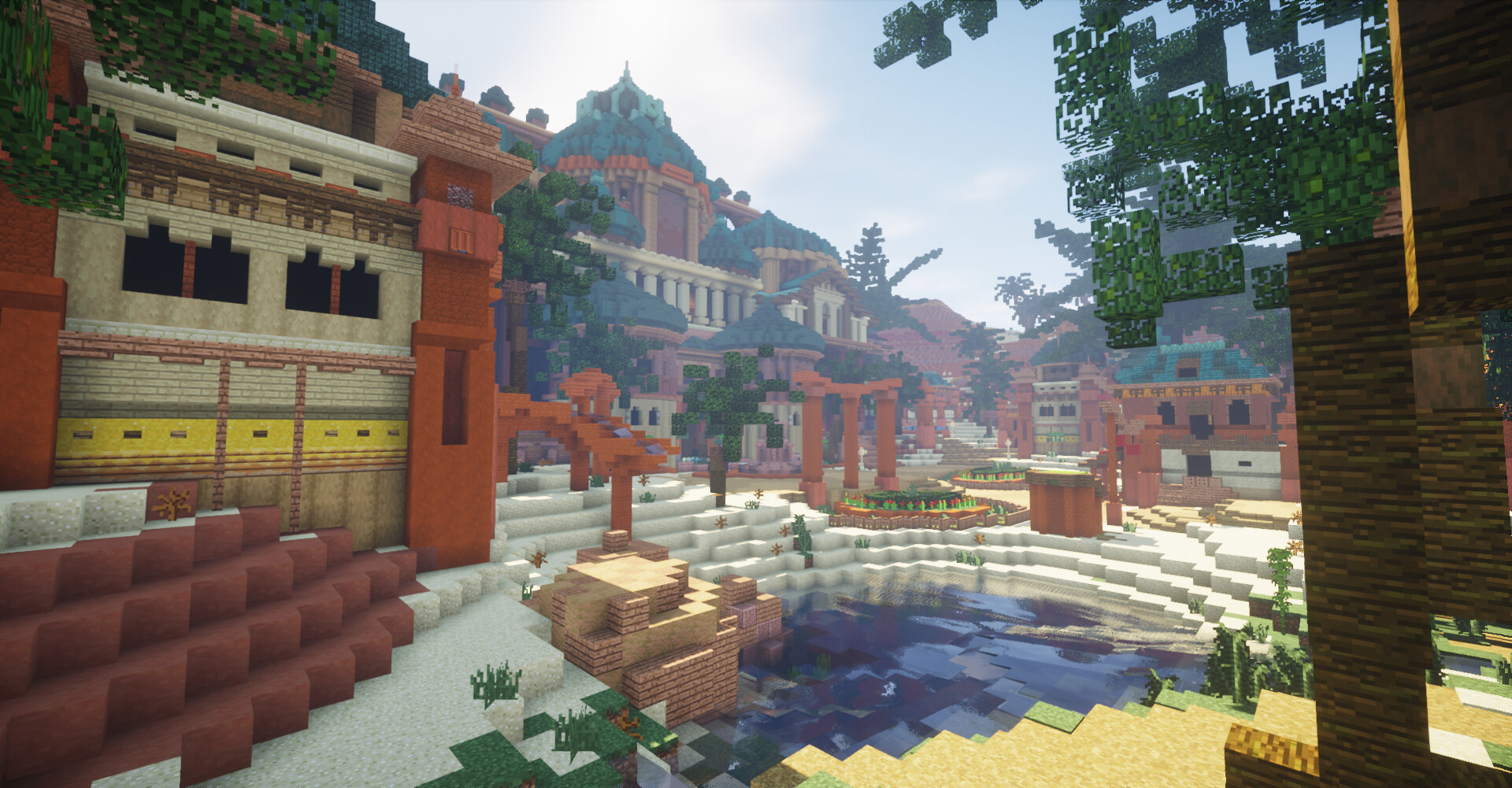 Desert Survival Spawn Minecraft Map