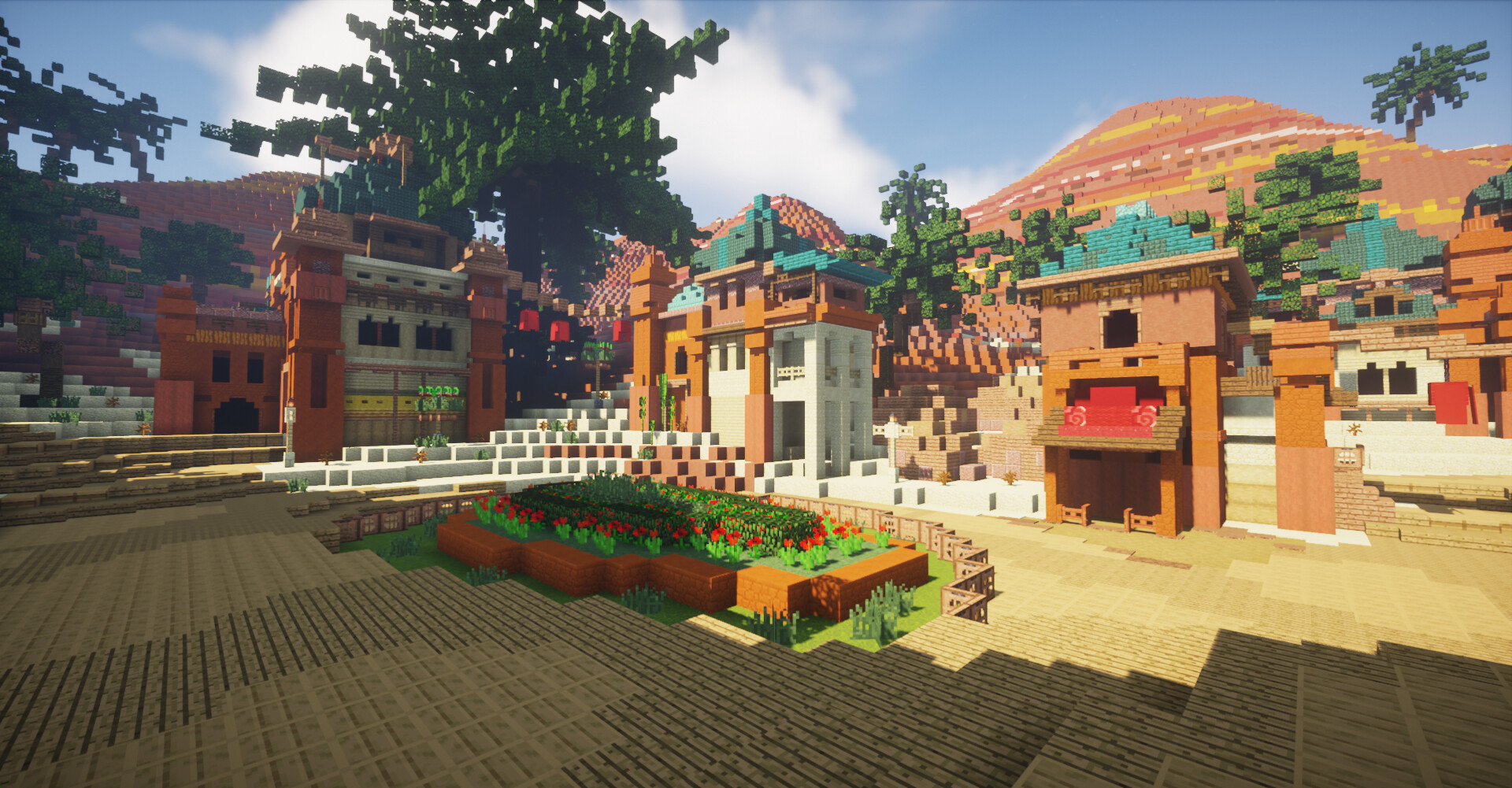 Desert Survival Spawn Minecraft Map