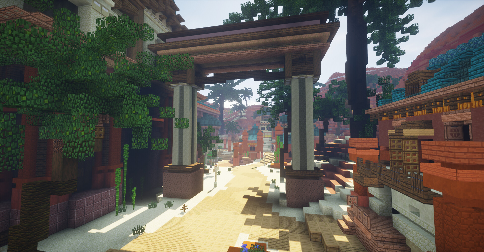 Desert Survival Spawn Minecraft Map