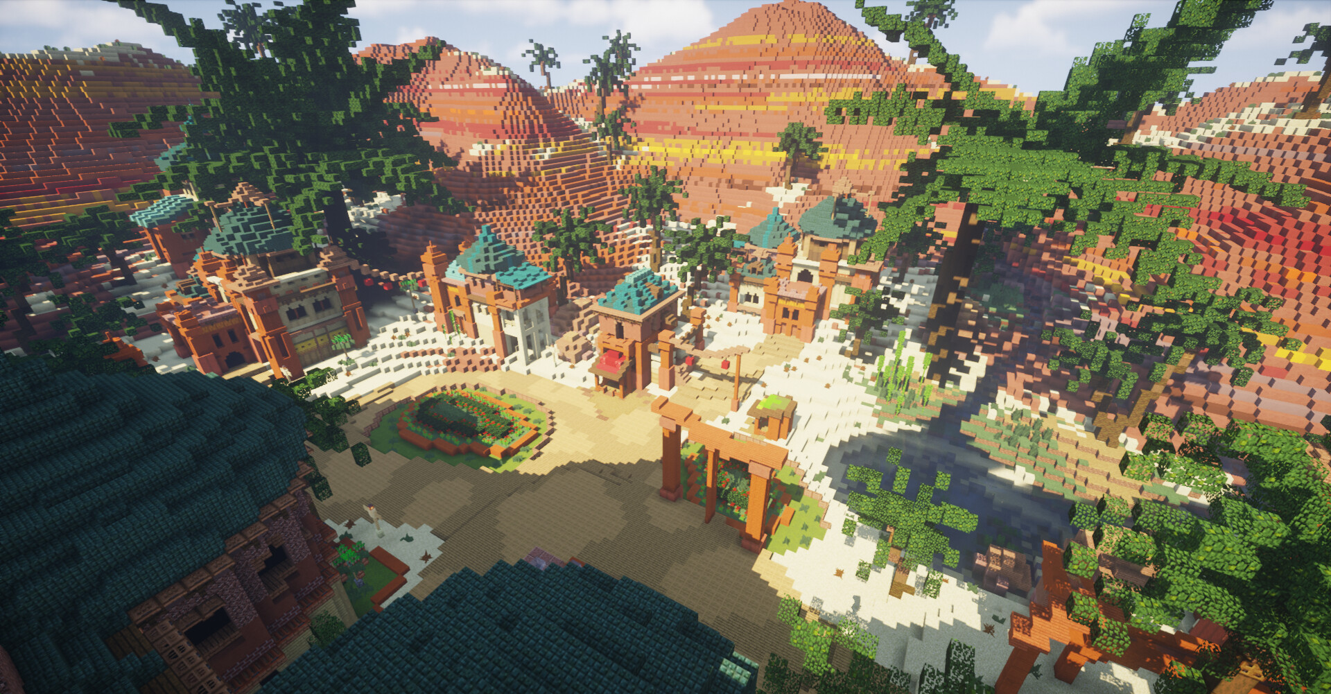 Desert Survival Spawn Minecraft Map