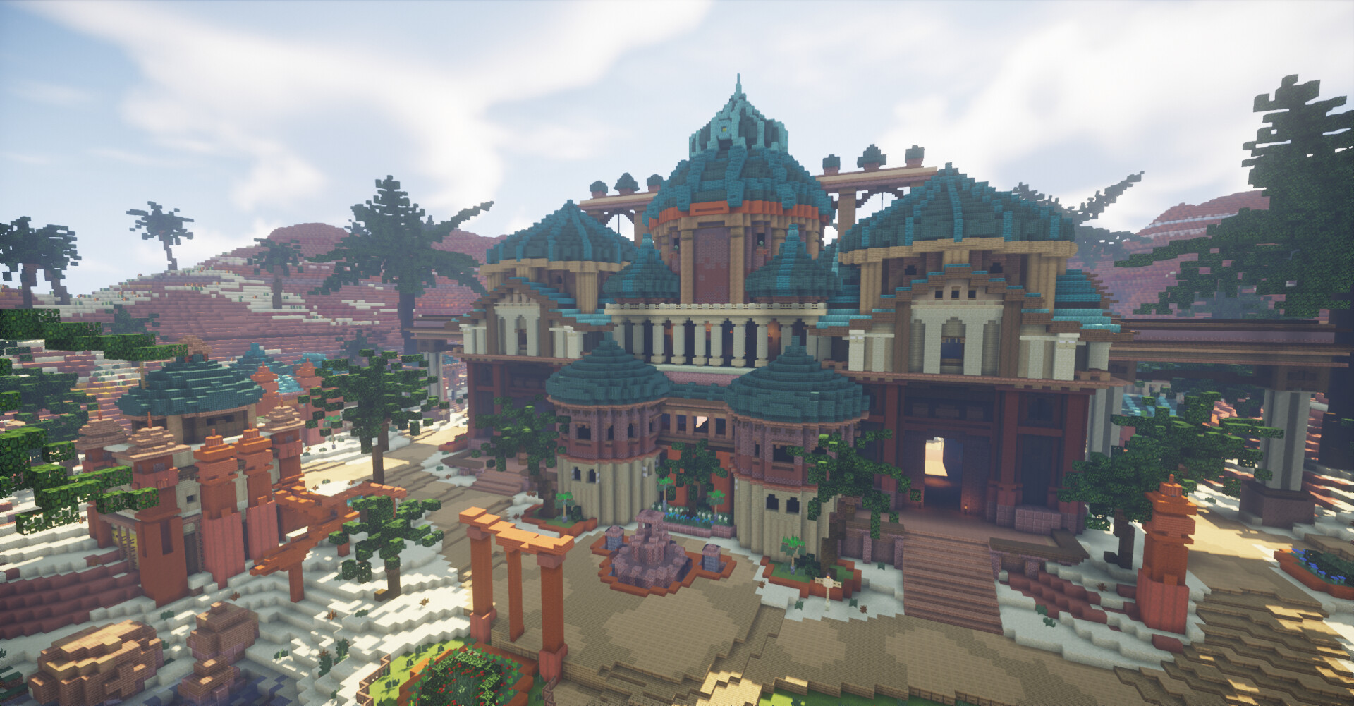 Desert Survival Spawn Minecraft Map