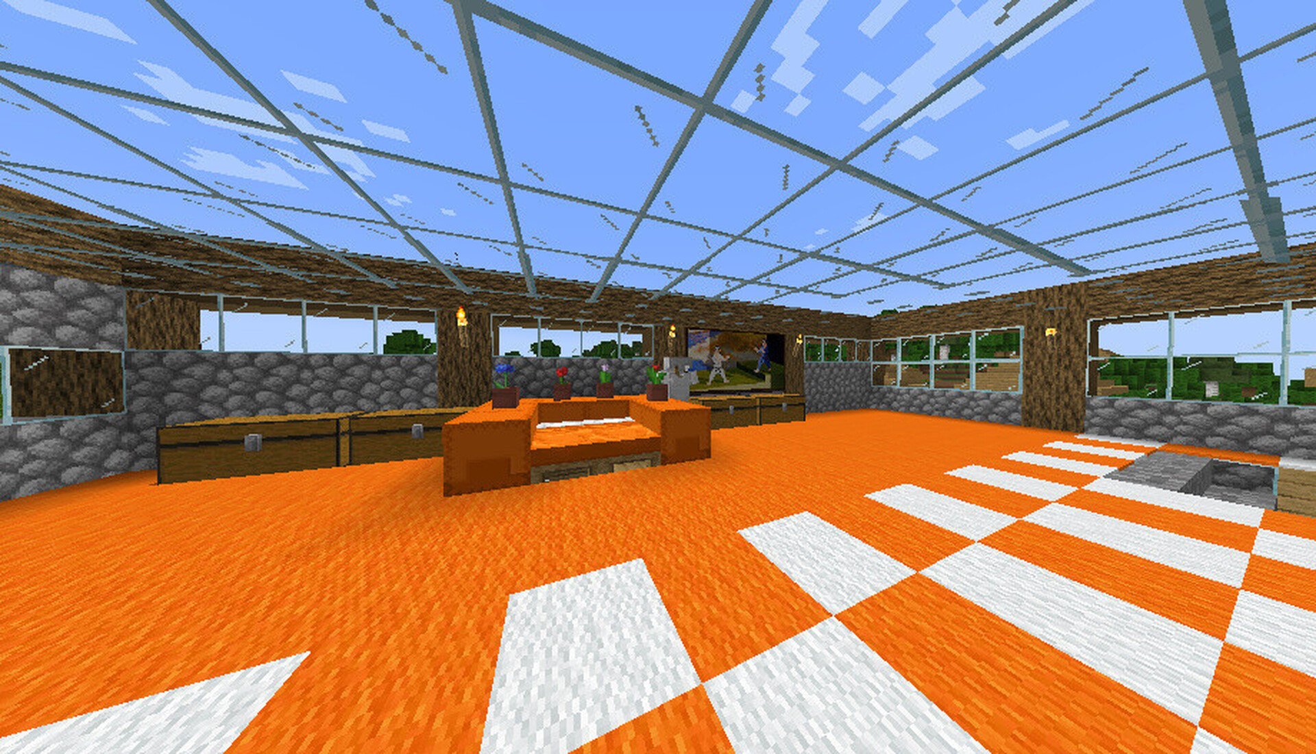 Survival Starter base Minecraft Map