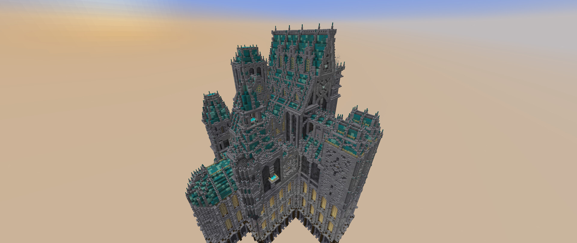 A monstrosity of a mansion Minecraft Map