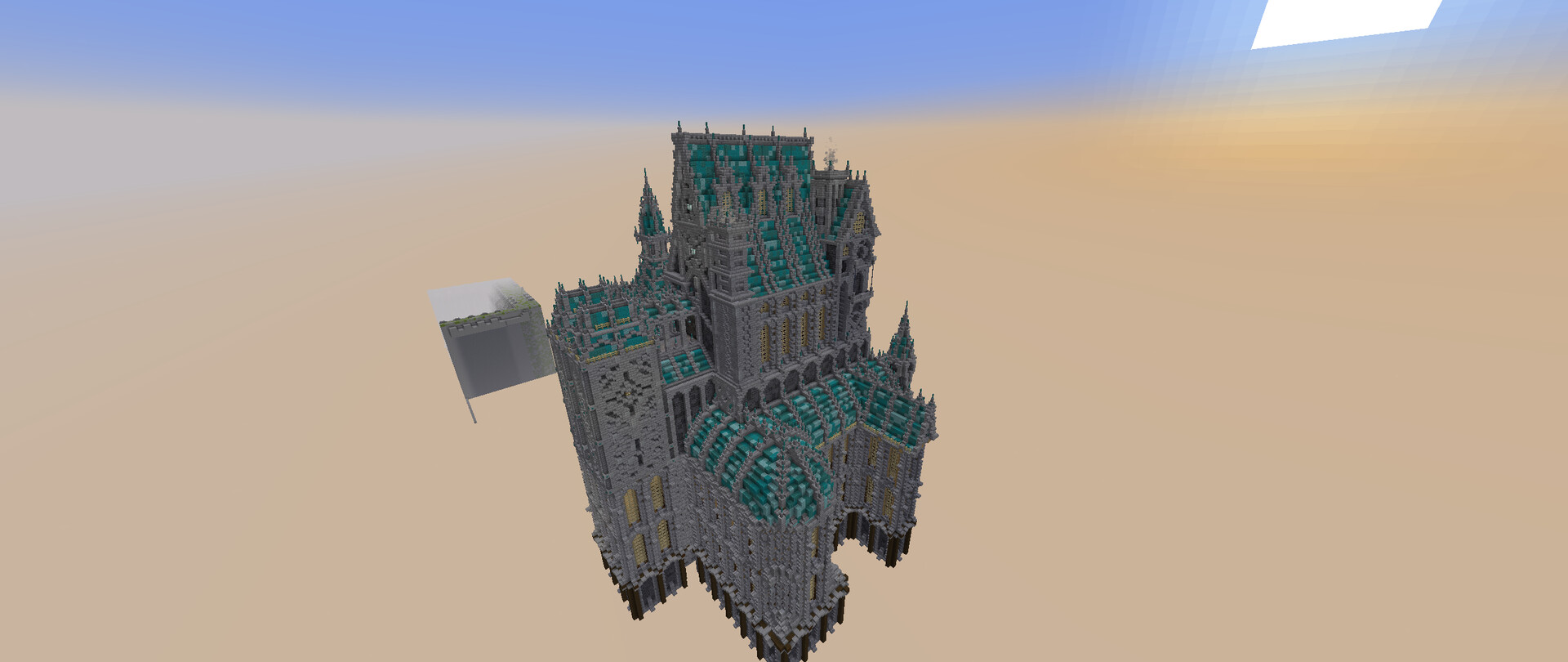 A monstrosity of a mansion Minecraft Map
