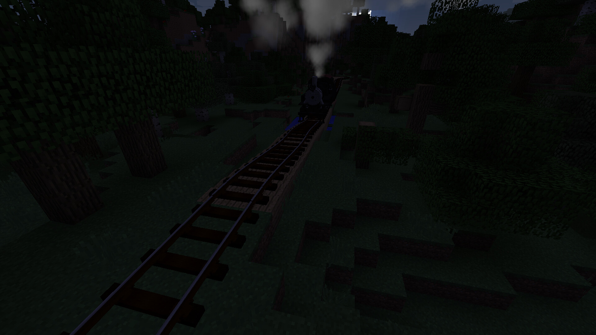 Train Mountain| Immersive railroading Map| by loxia Minecraft Map