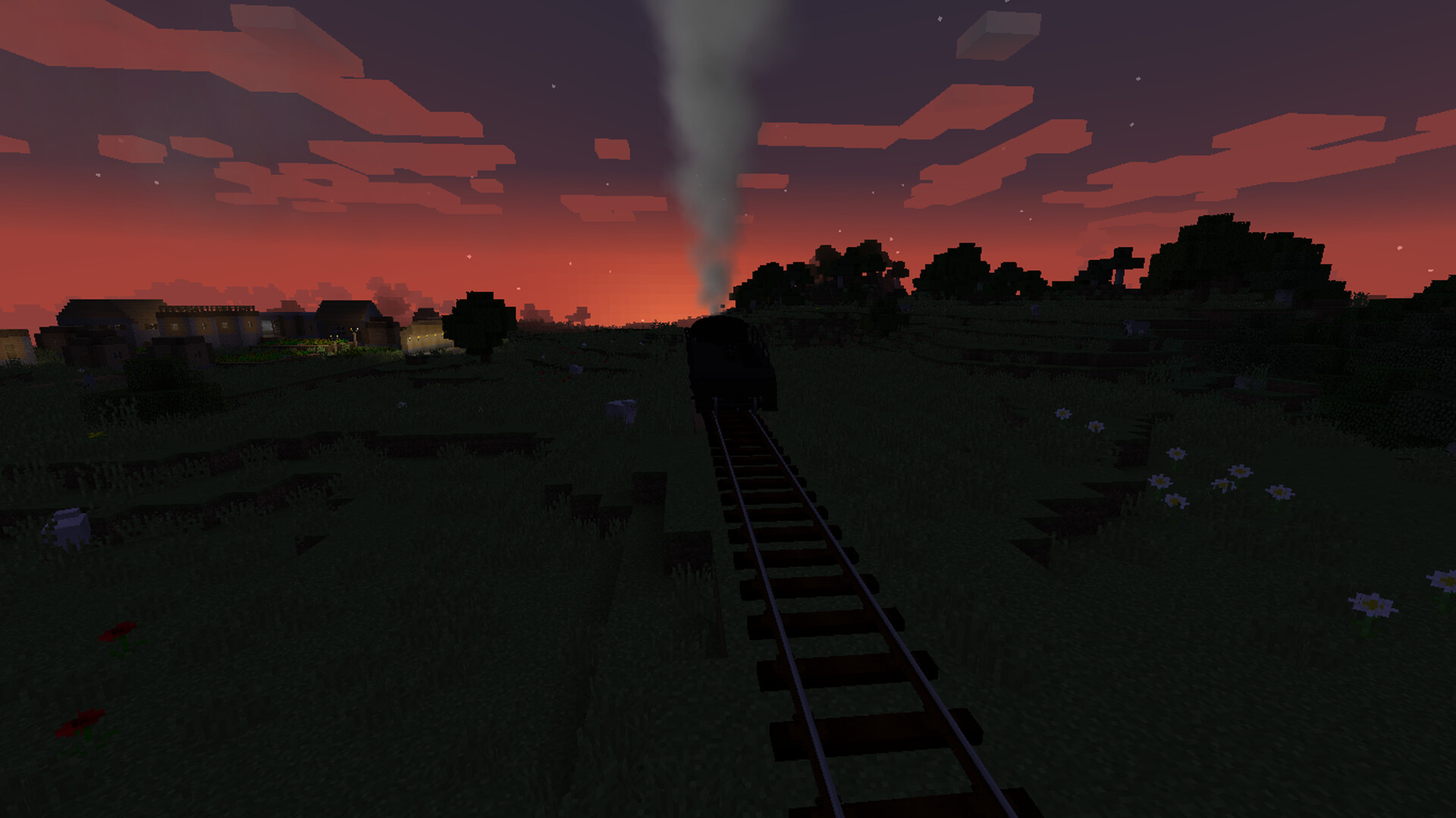 Train Mountain| Immersive railroading Map| by loxia Minecraft Map