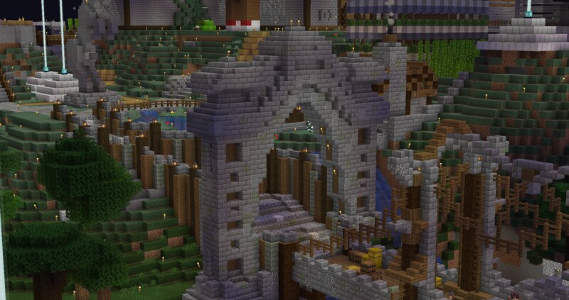 Big City Gate Minecraft Map