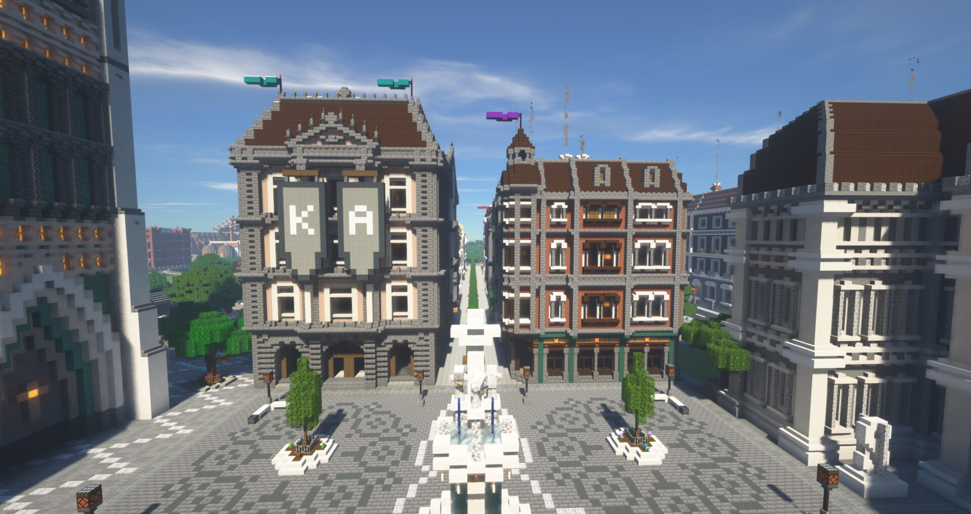 Ascension - A Minecraft City Minecraft Map