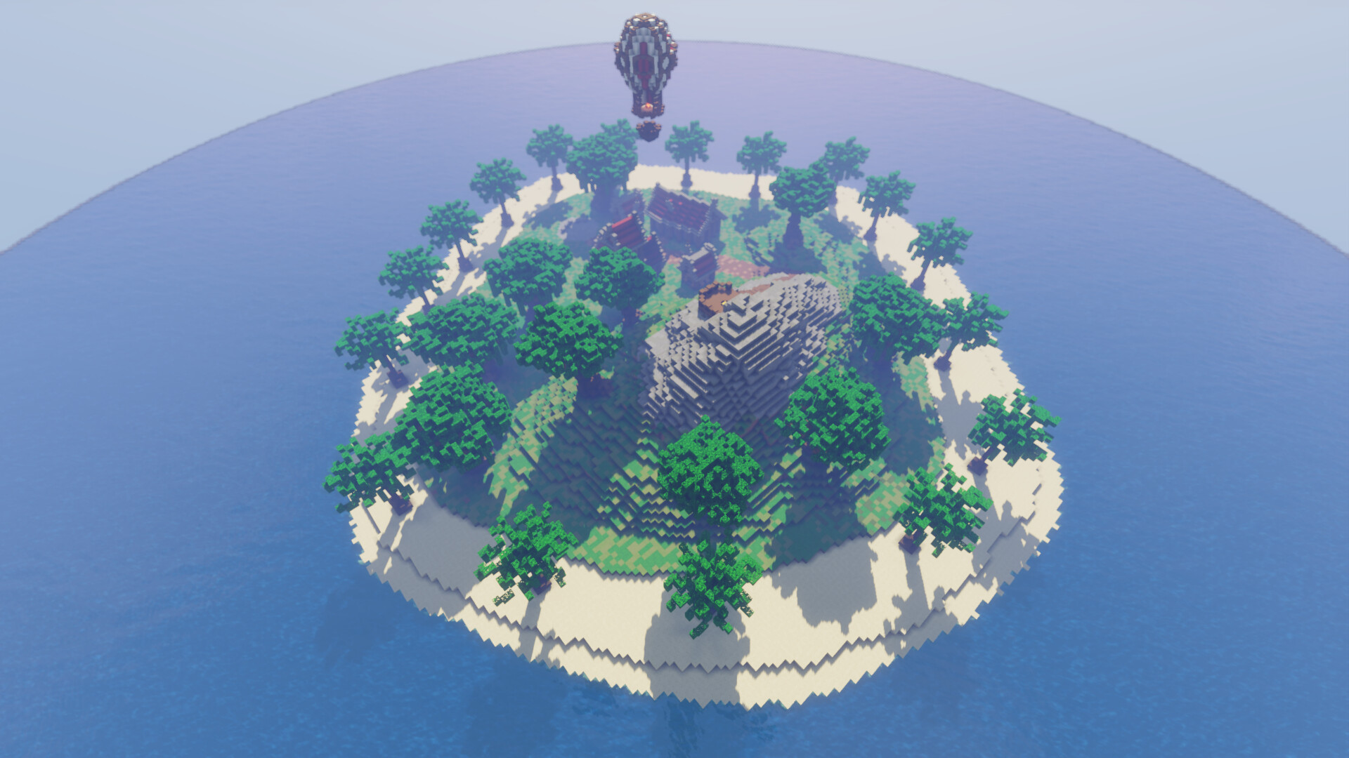 Tropical Server Spawn 1.17.1 | FREE Minecraft Map