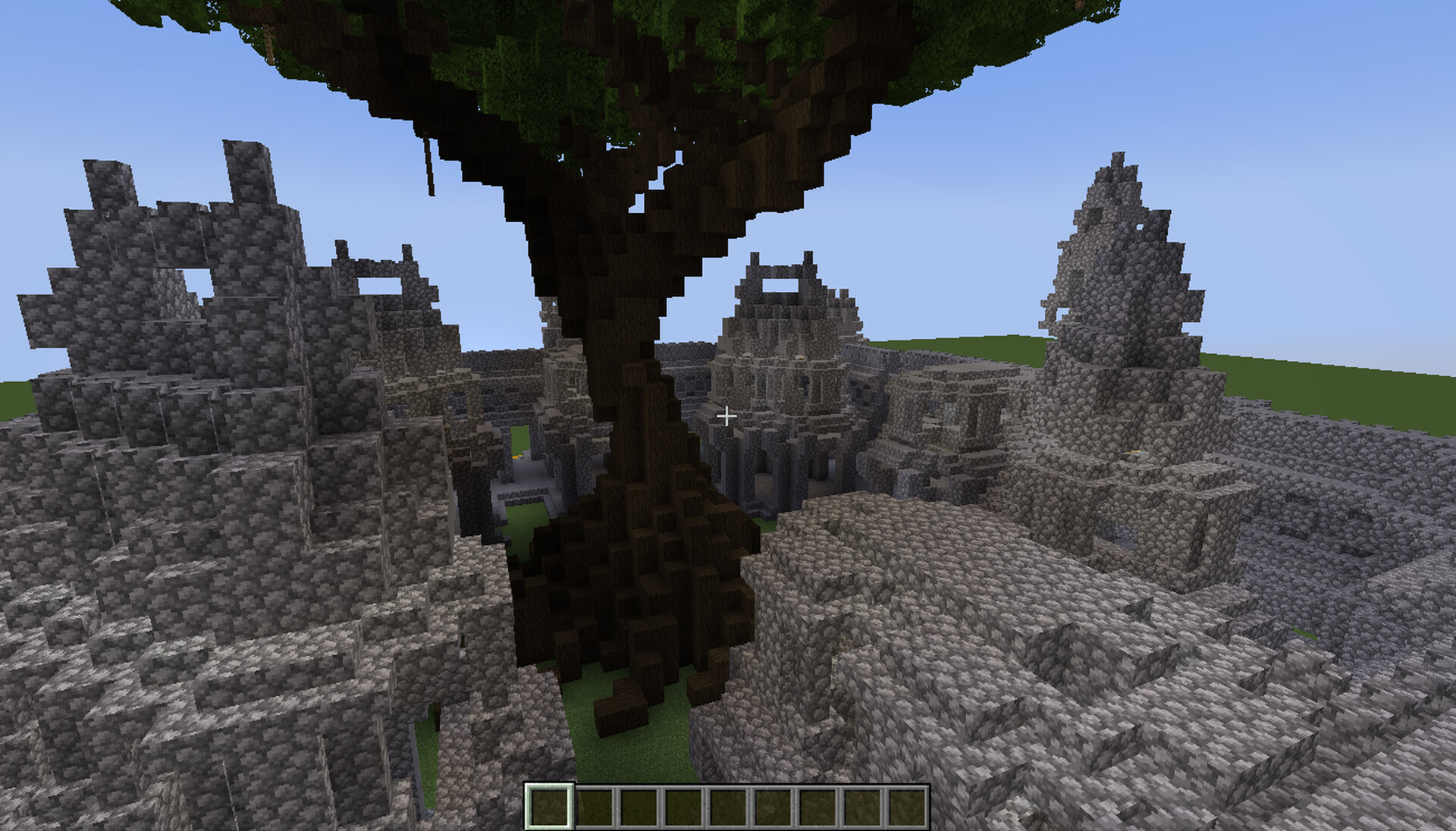 Community Park Ruins Design [ESMP] Minecraft Map