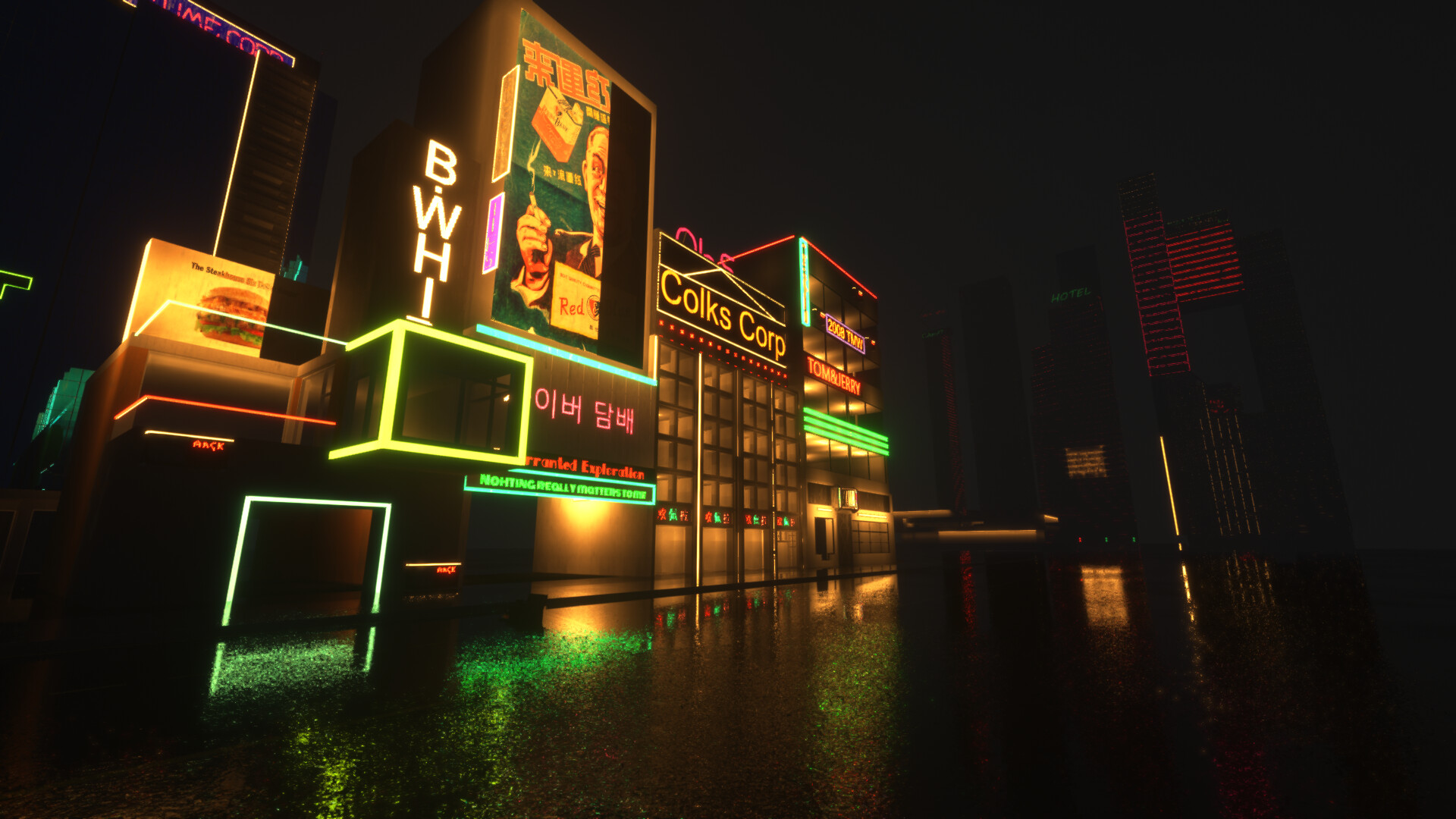 CYBERPUNK style CITY in MINECRAFT! [PART 10] Minecraft Map