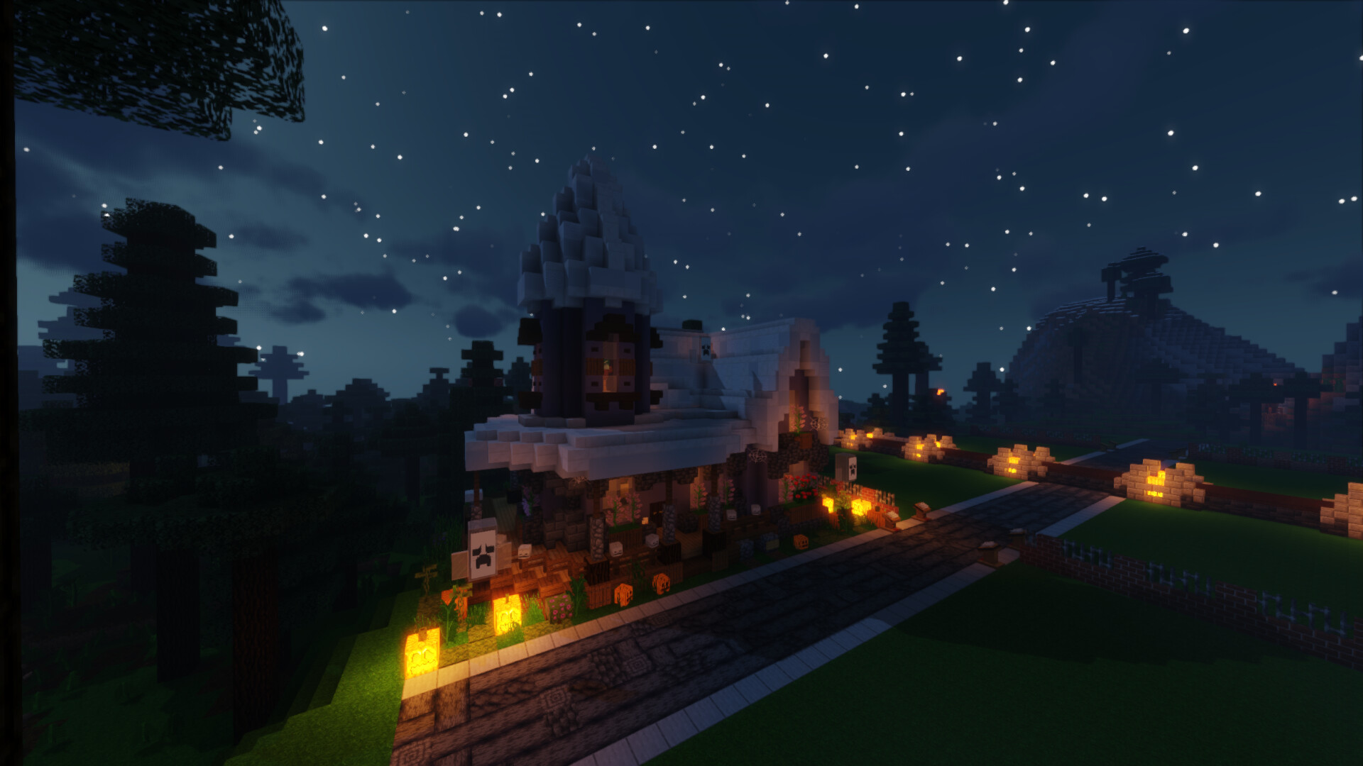 Victorian House (Halloween + Regular Variation) Minecraft Map