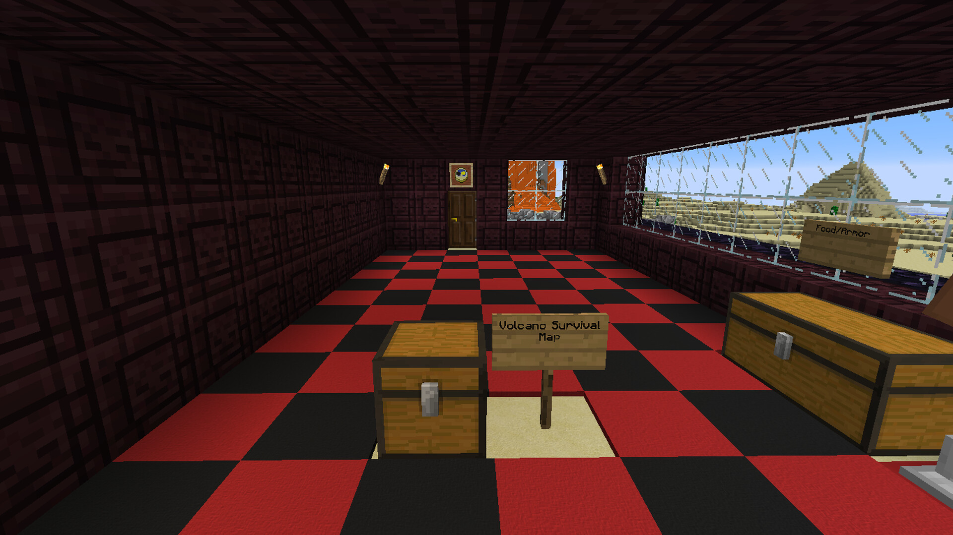 Volcano Survival Map (Teaser Map) Minecraft Map