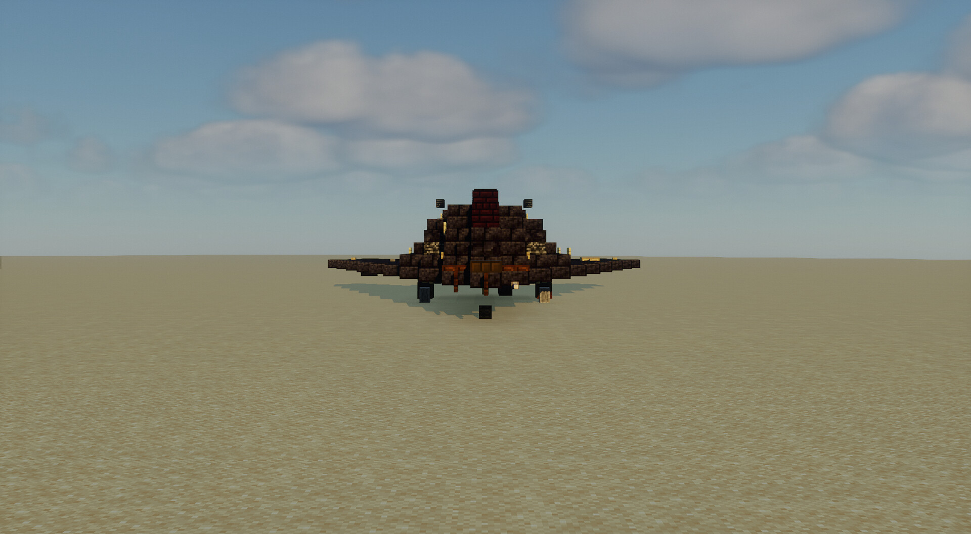 F-117 Nighthawk - 1.5:1 Scale Minecraft Map
