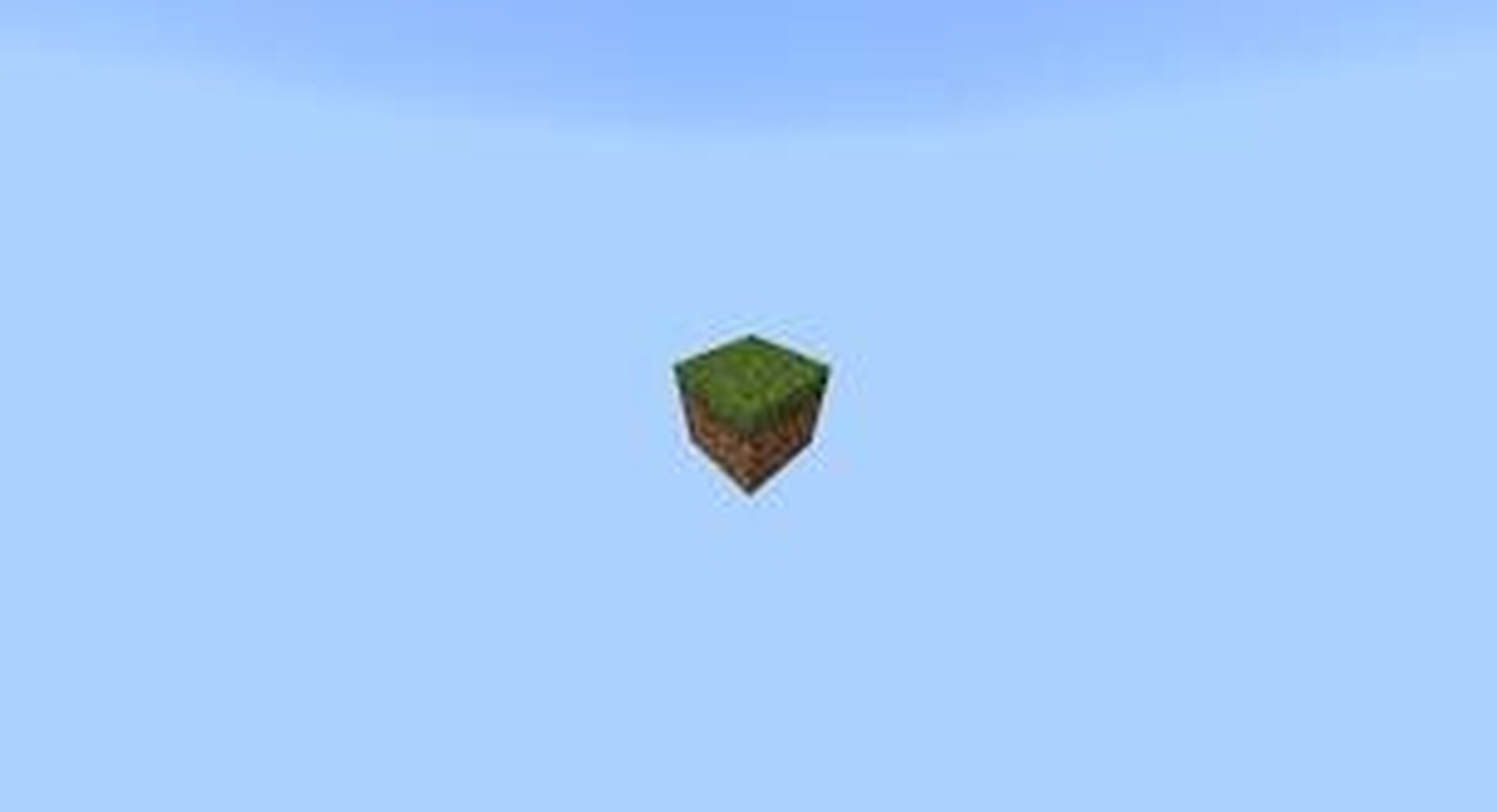 One Block skyblock any version Minecraft Map