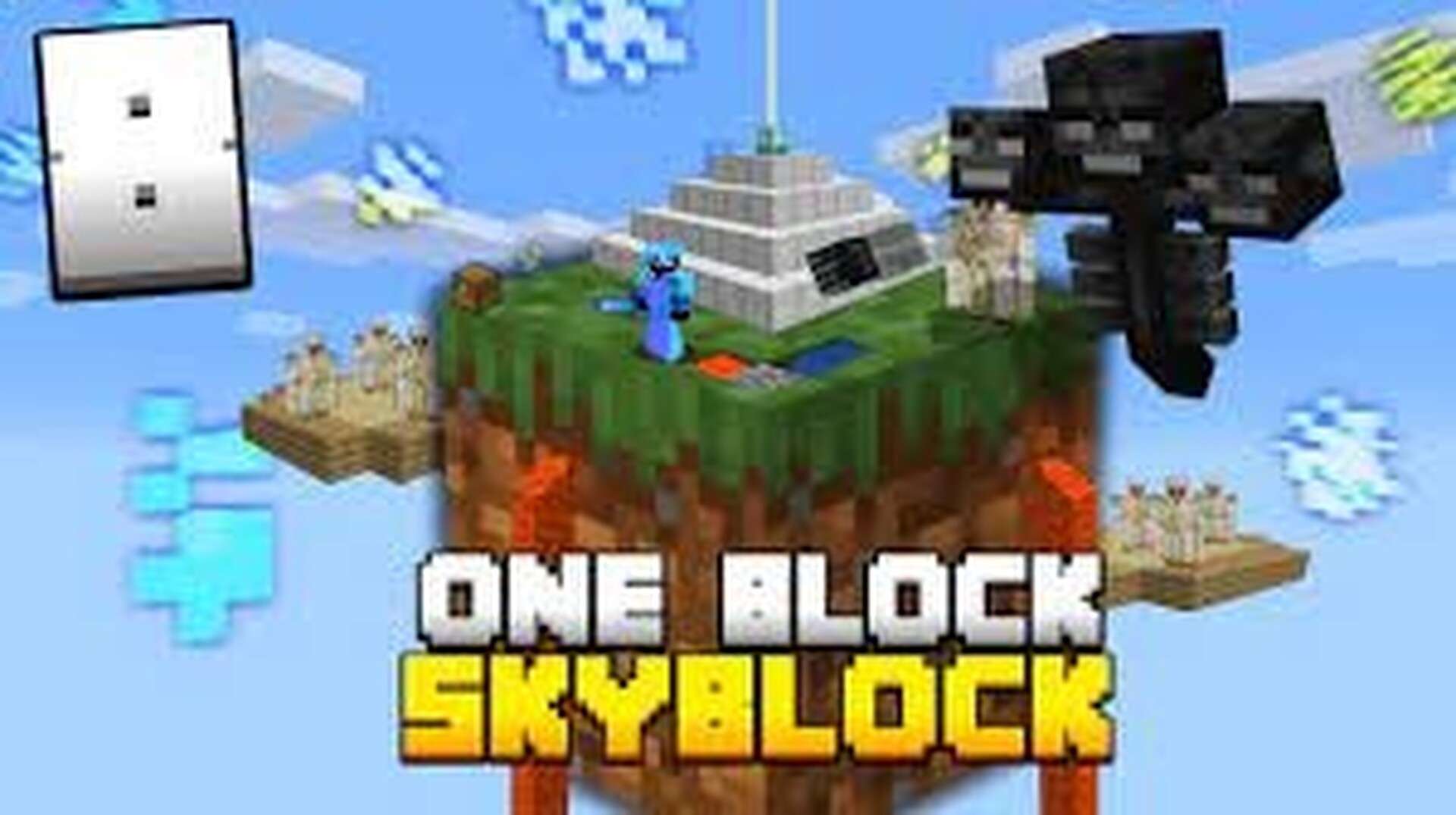 One Block skyblock any version Minecraft Map