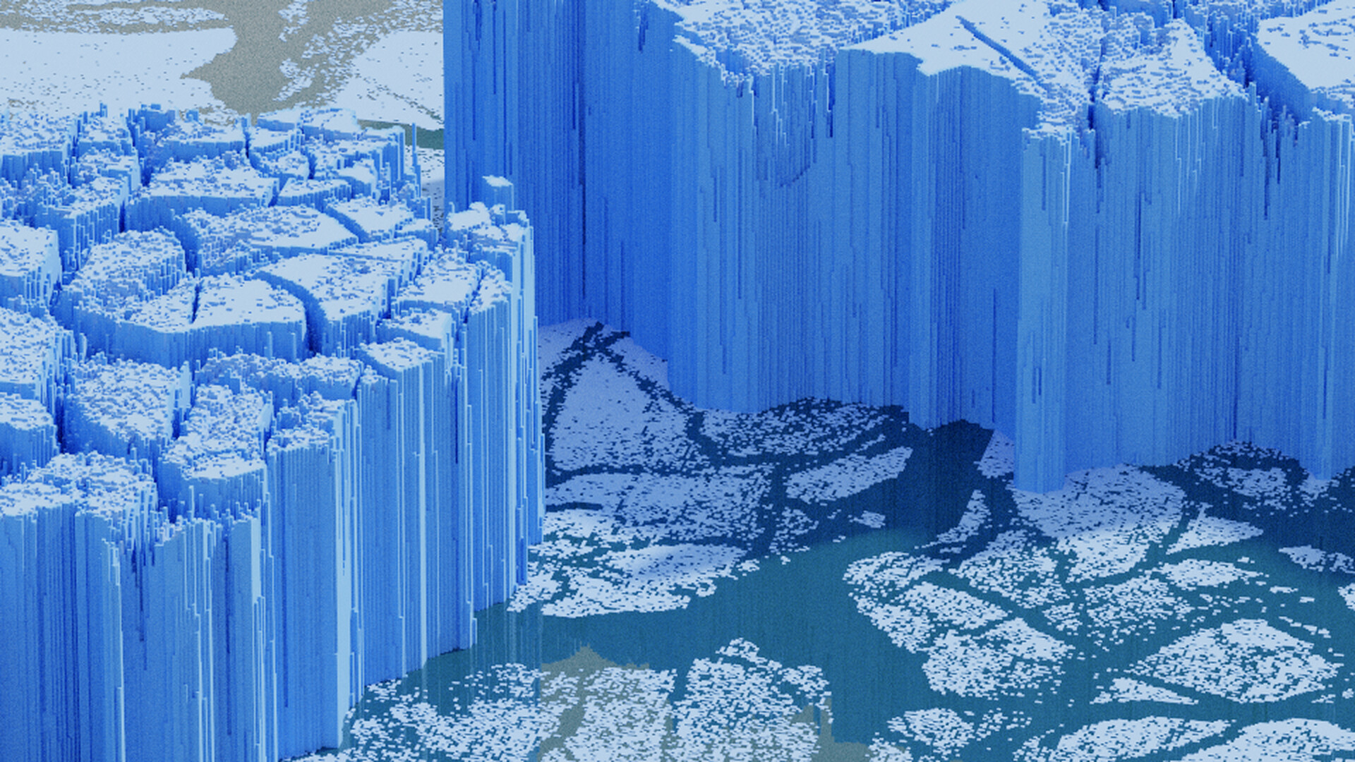 Frozen World - 1.17 - 2k x 2k Minecraft Map