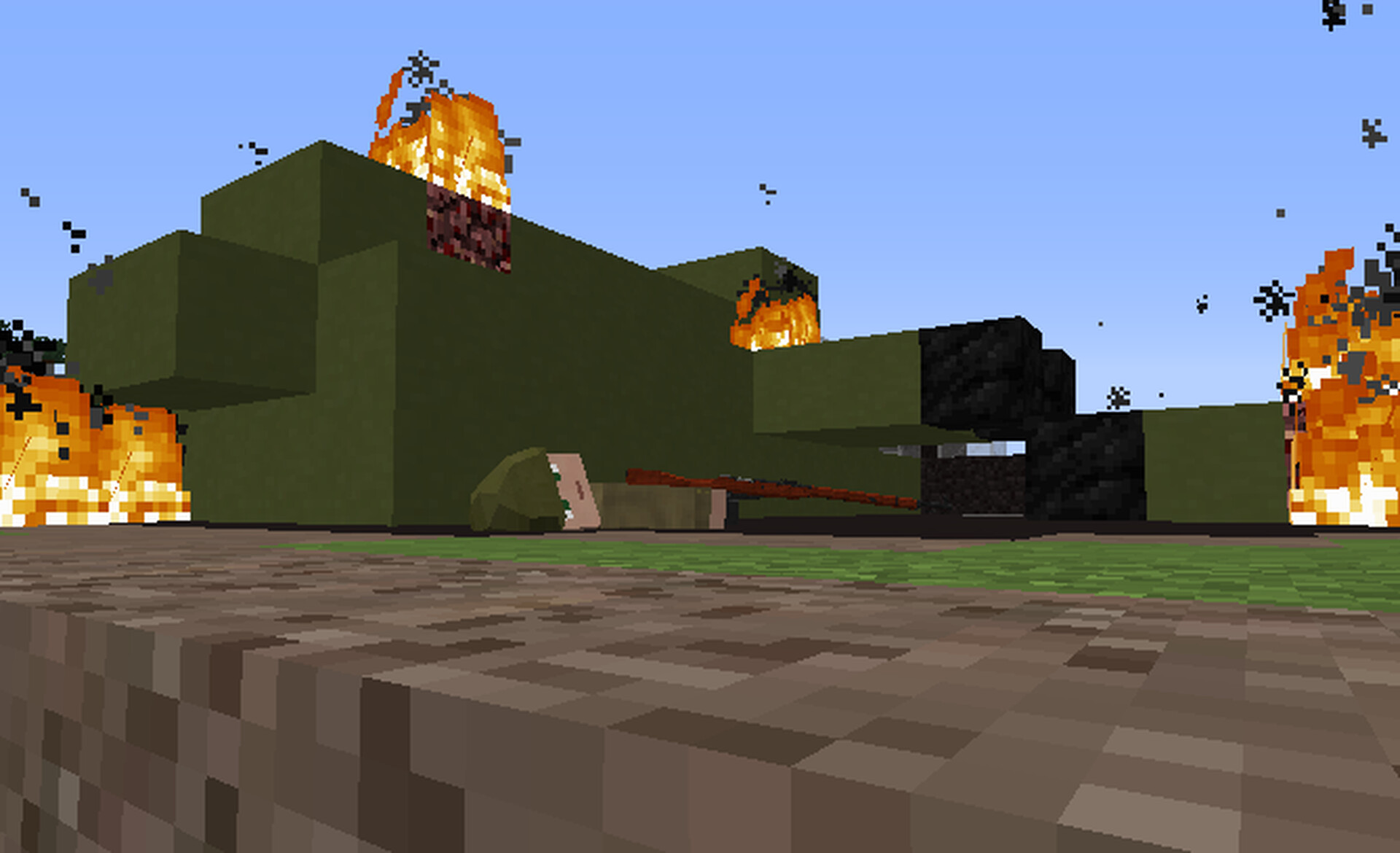 ww2 mini city Minecraft Map