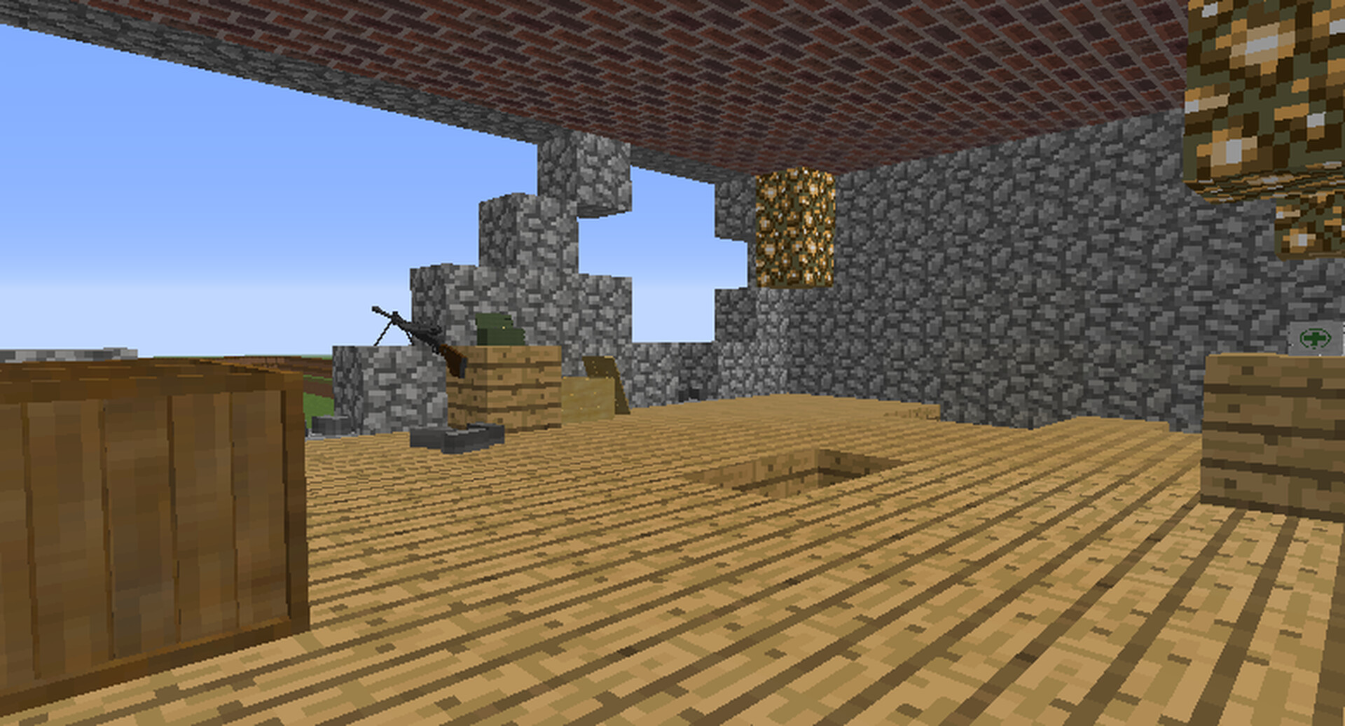 ww2 mini city Minecraft Map