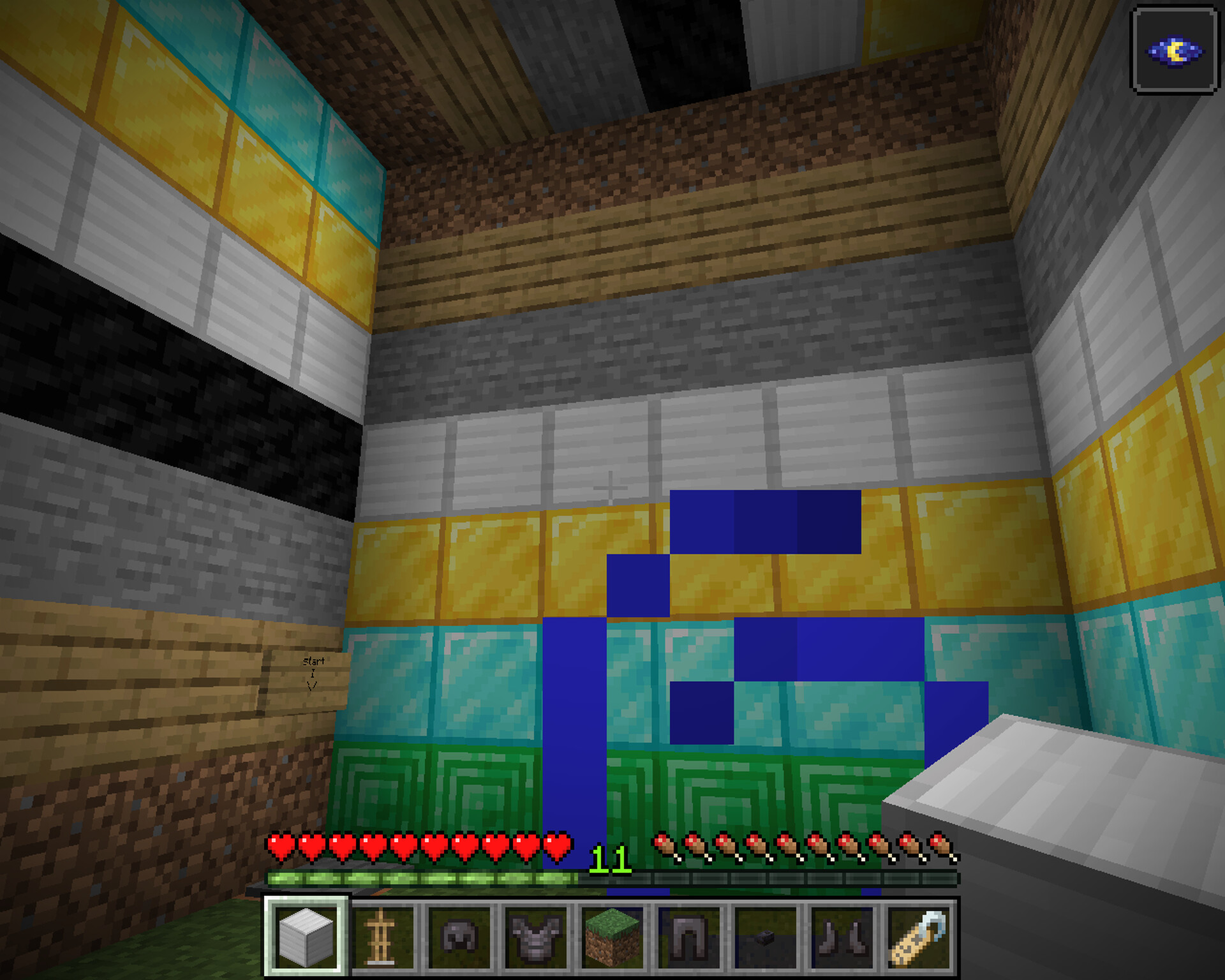 Find the ores Minecraft Map