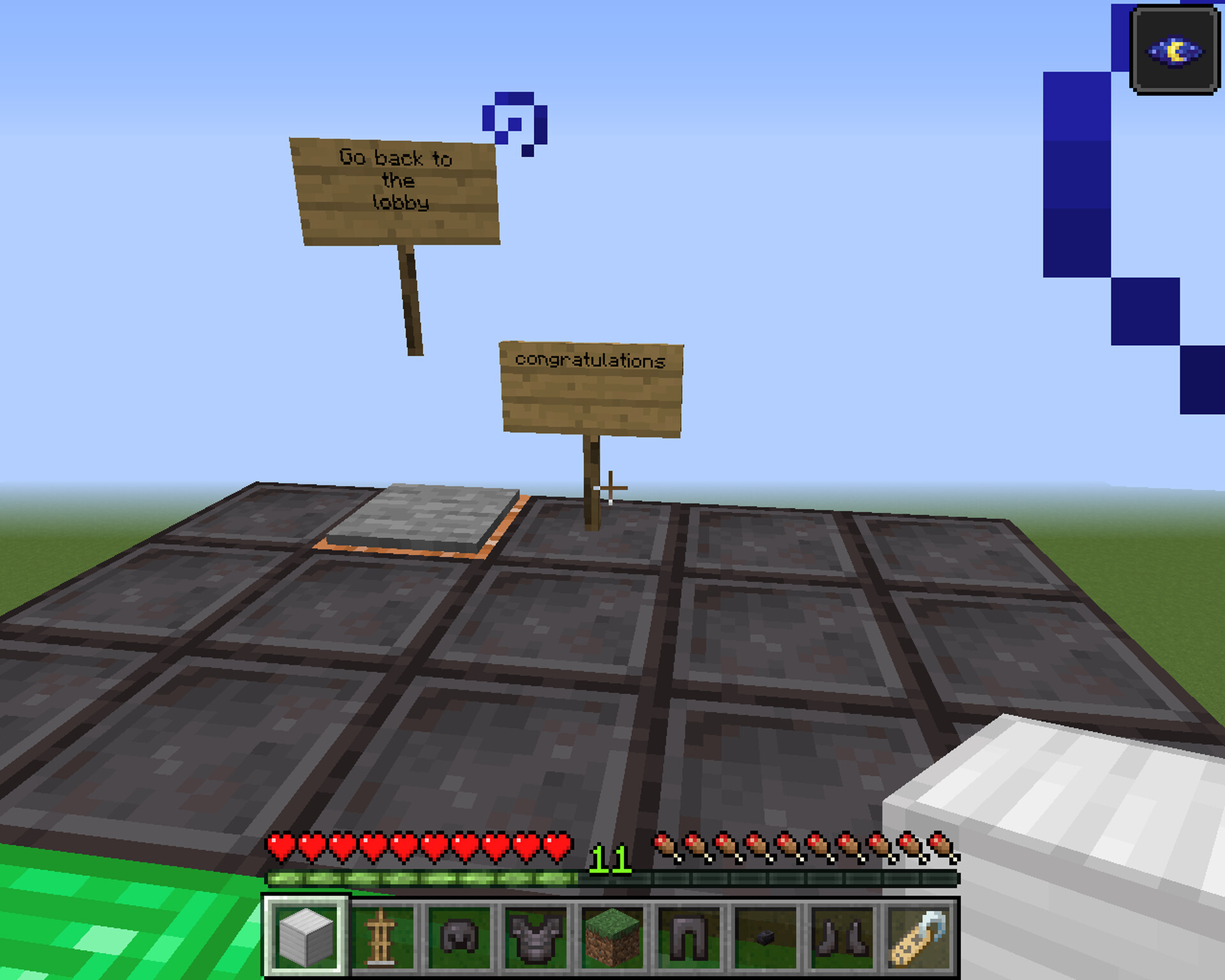 Find the ores Minecraft Map