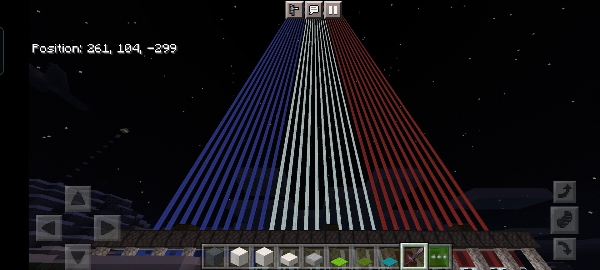 A French town with its Street houses 1:1 scaled Minecraft Map