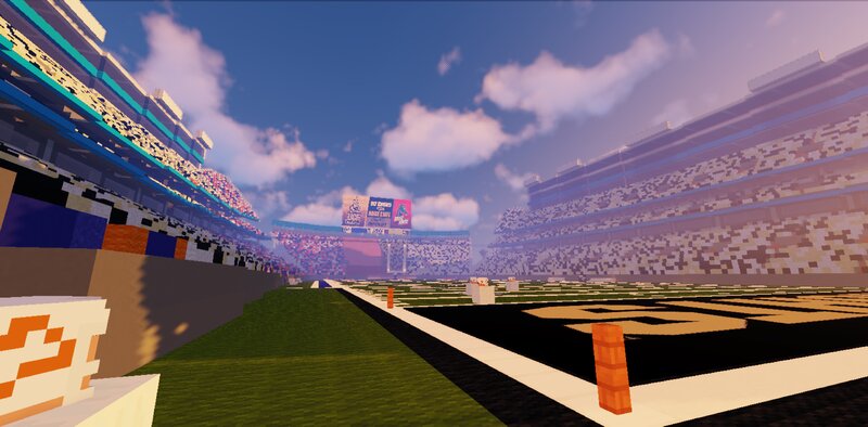 Minecraft College Football UCF Vs Boise St. Minecraft Map