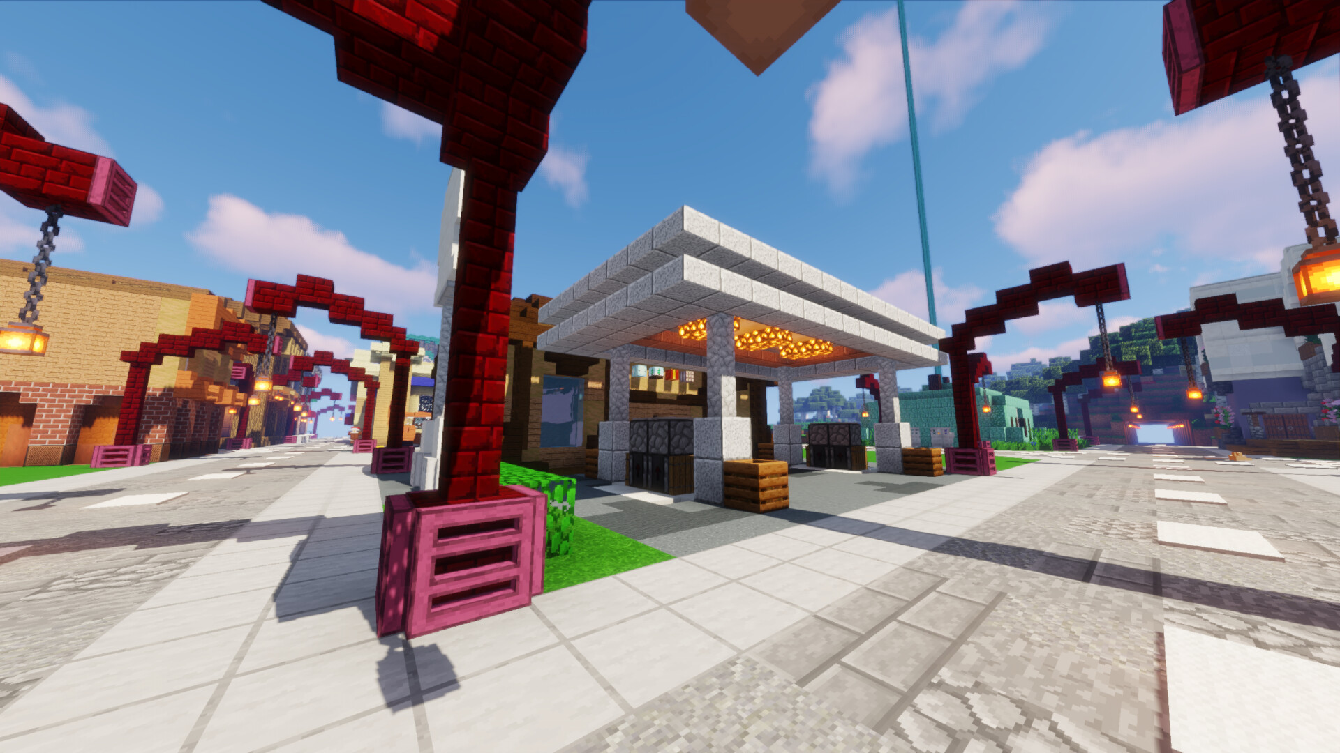 Gas Station Minecraft Map