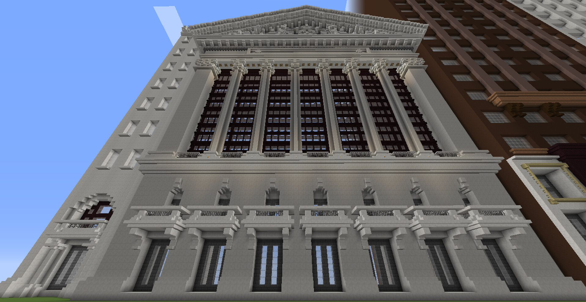 New York Stock Exchange Minecraft Map