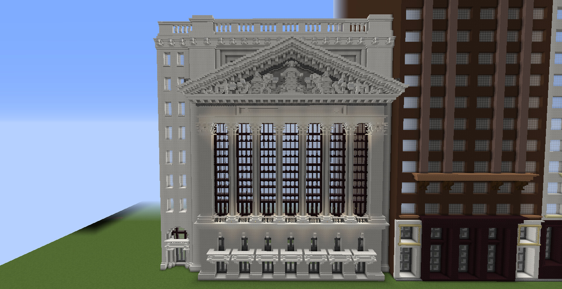 New York Stock Exchange Minecraft Map
