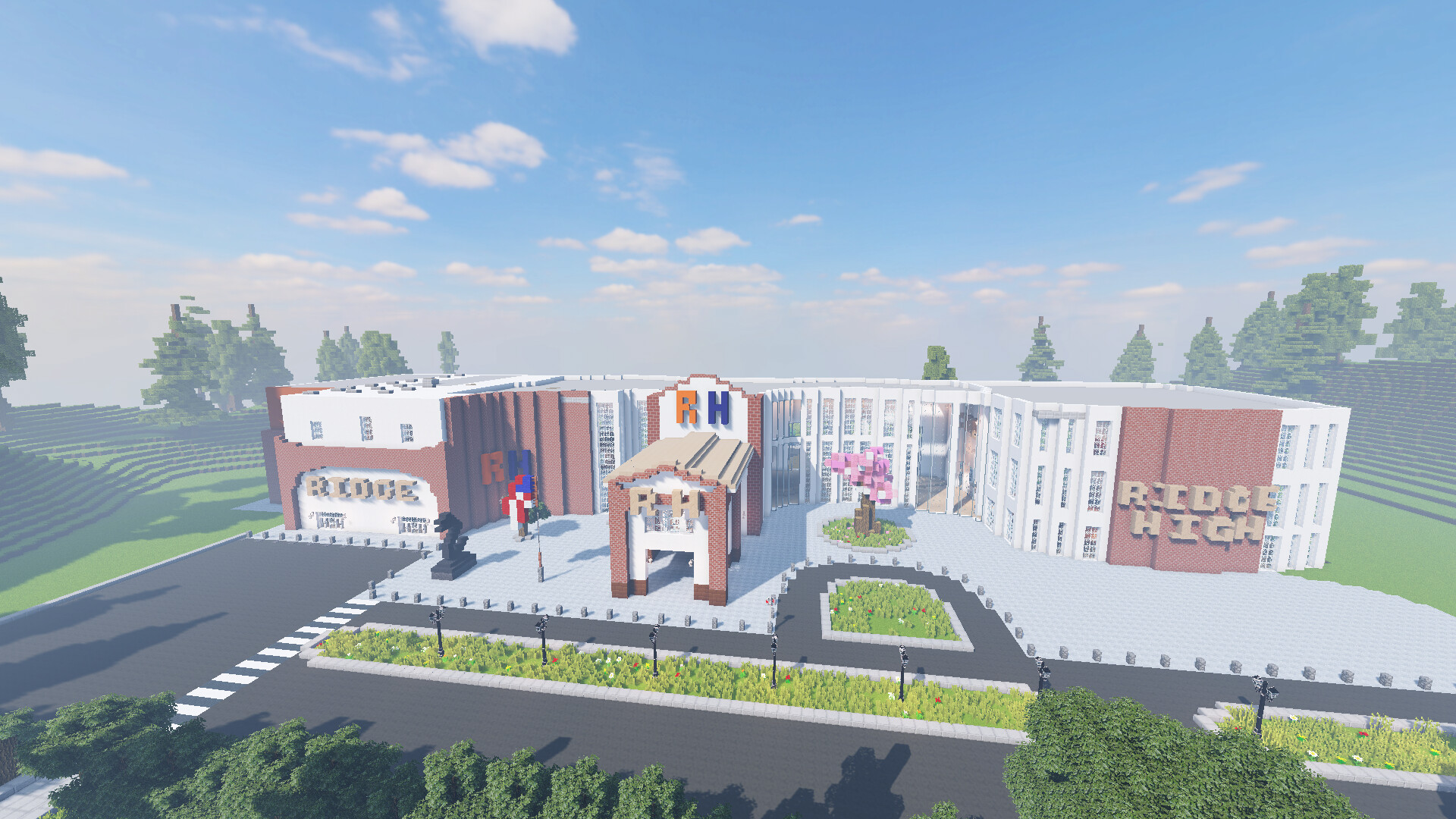 Highschool Minecraft Map