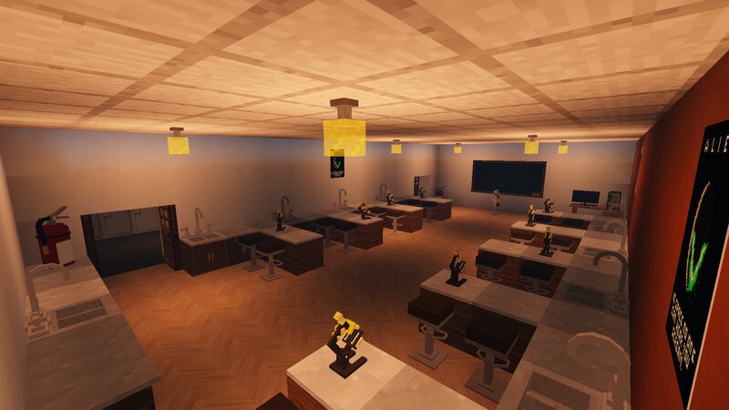 HighSchool Minecraft Map