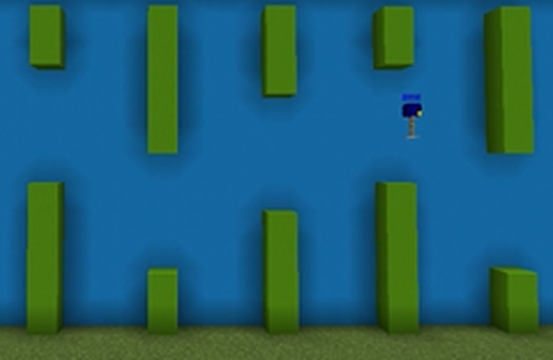 Working Flappy Bird! Minecraft Map