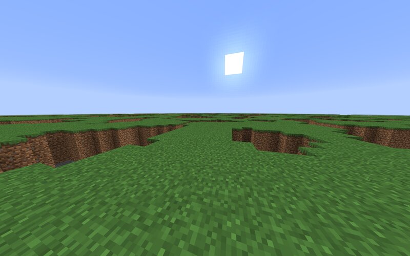 The sky's end Minecraft Map