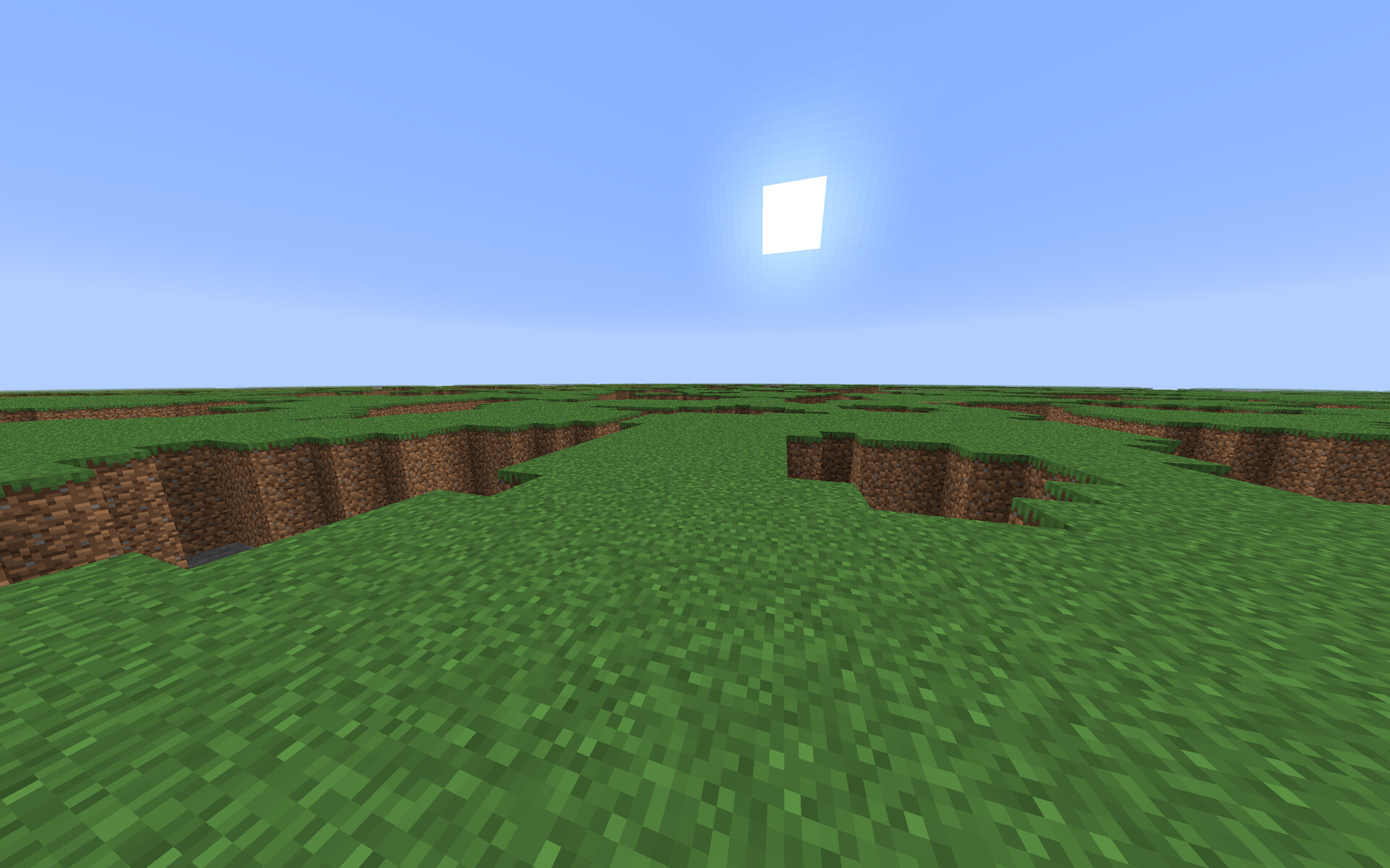 The sky's end Minecraft Map