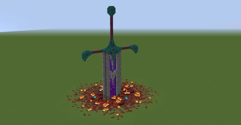 Nether portal sword Minecraft Map