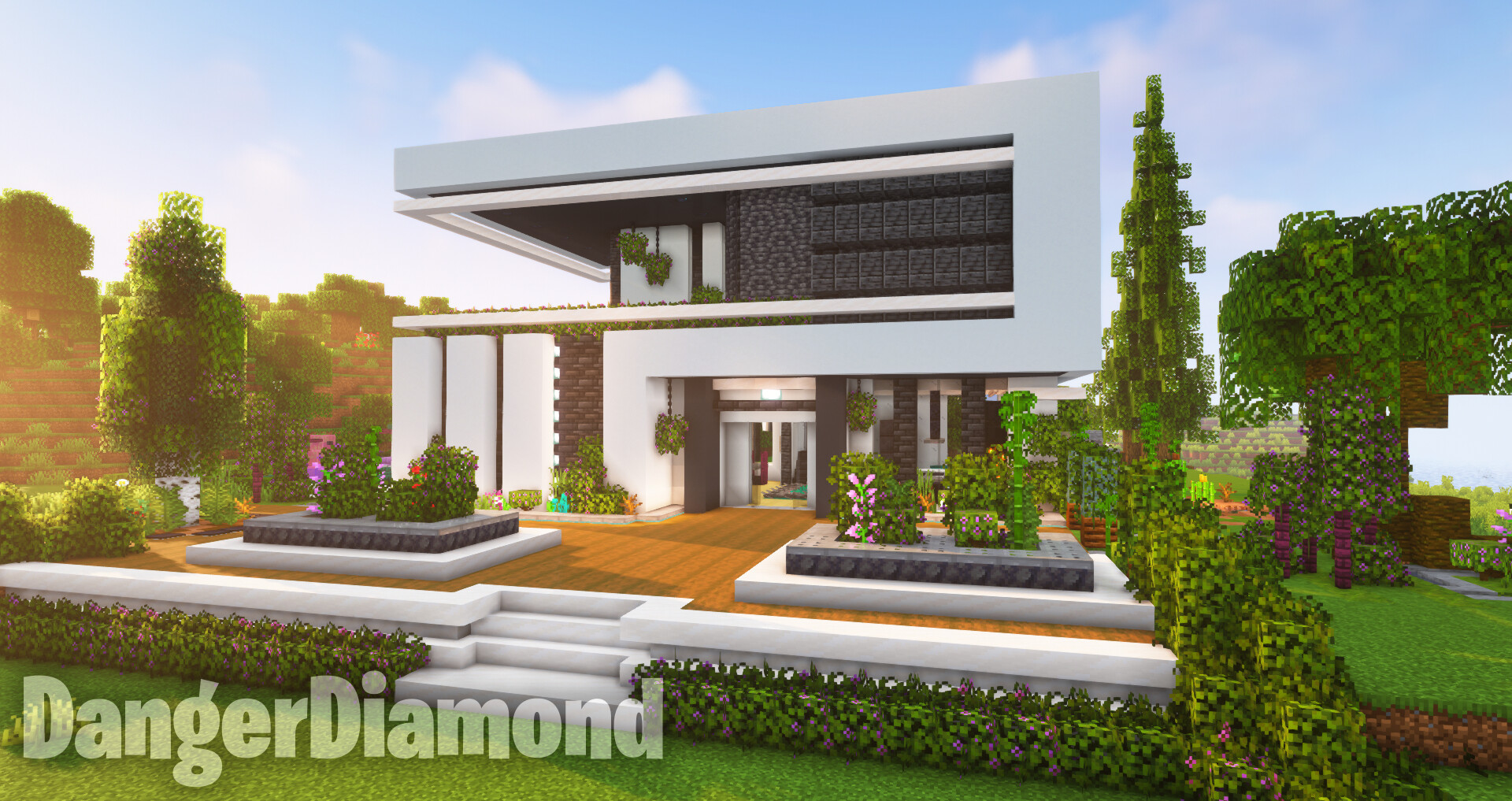 Small Modern House Minecraft Map