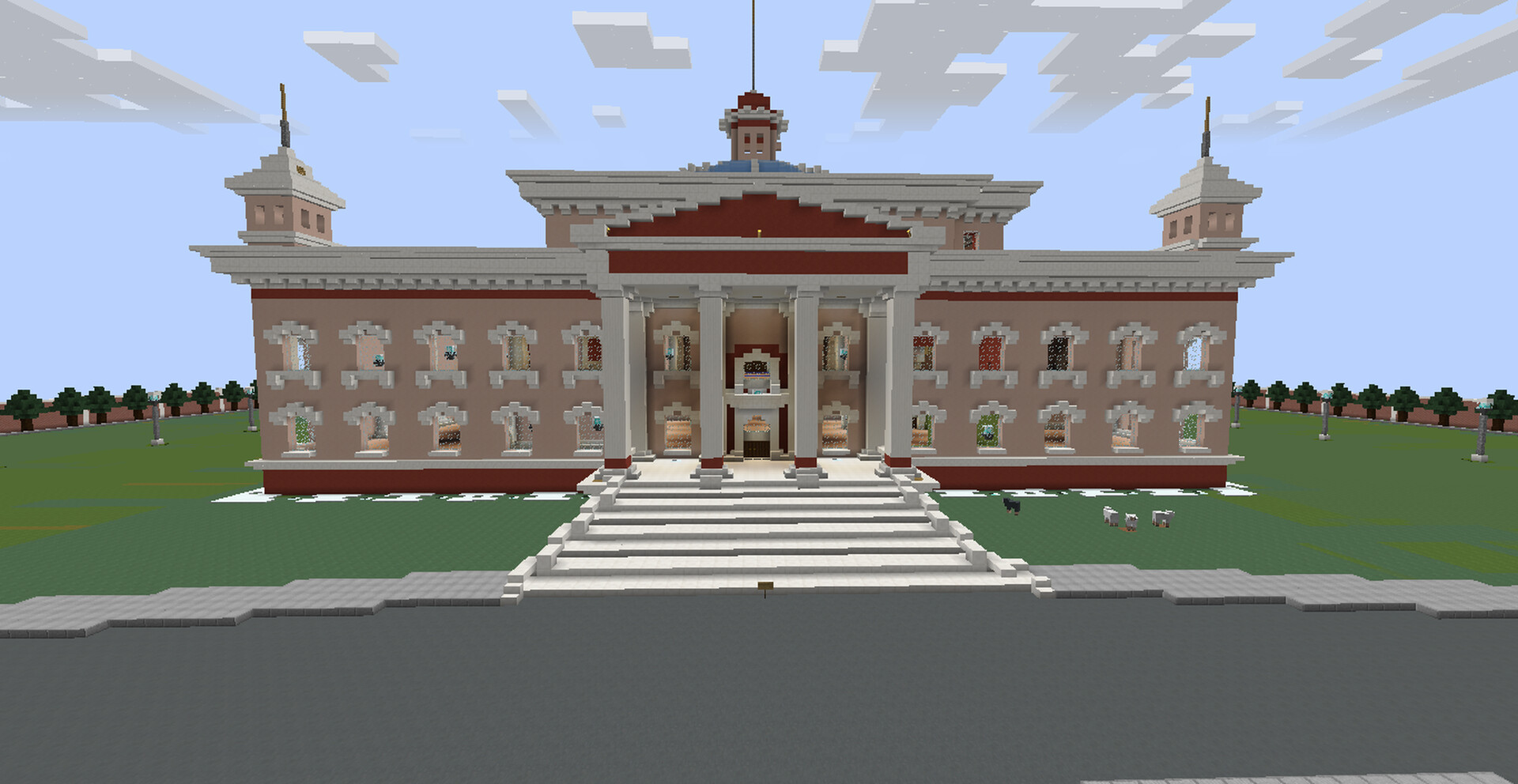 EE.UU Minecraft The White House - EM Minecraft Map