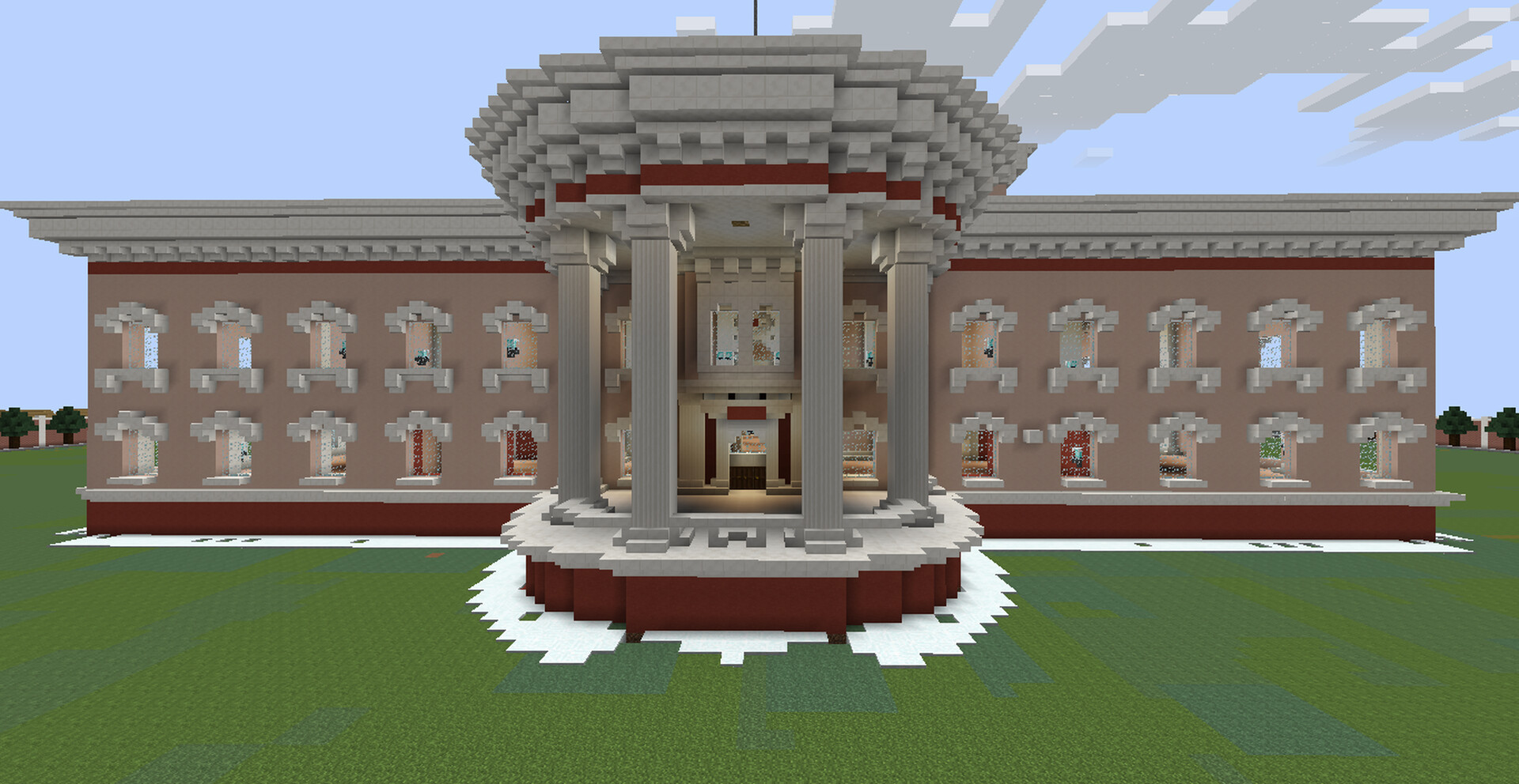 EE.UU Minecraft The White House - EM Minecraft Map