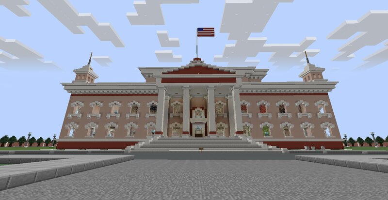 EE.UU Minecraft The White House - EM Minecraft Map