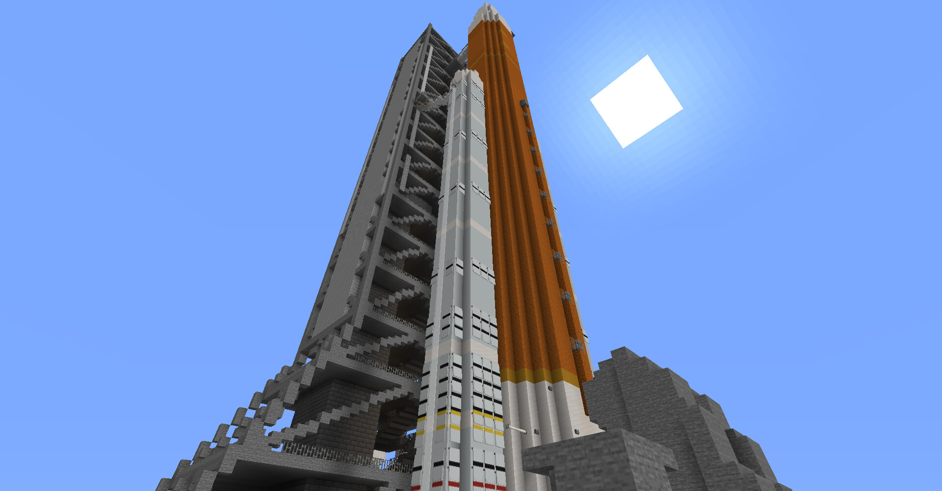 NASA Space Launch System (SLS) Block 1B & Mobile Launcher (1.16.5 Java ...
