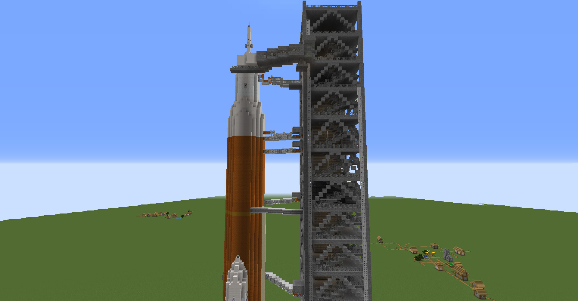 NASA Space Launch System (SLS) Block 1B & Mobile Launcher (1.16.5 Java ...