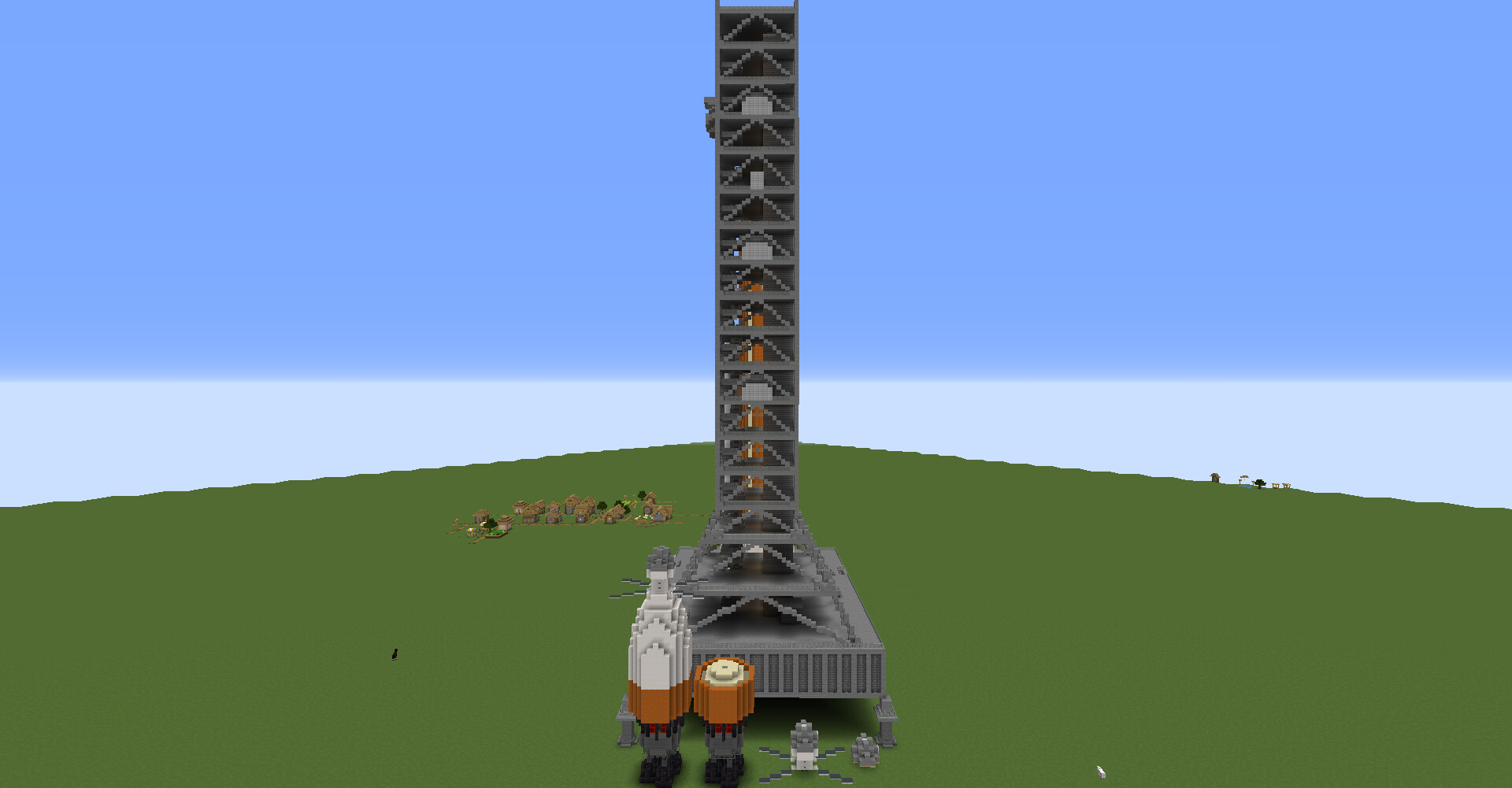 NASA Space Launch System (SLS) Block 1B & Mobile Launcher (1.16.5 Java ...