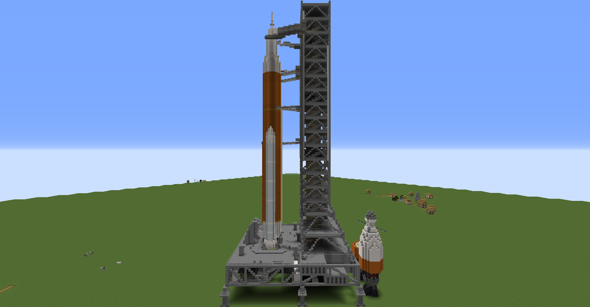 NASA Space Launch System (SLS) Block 1B & Mobile Launcher (1.16.5 Java ...