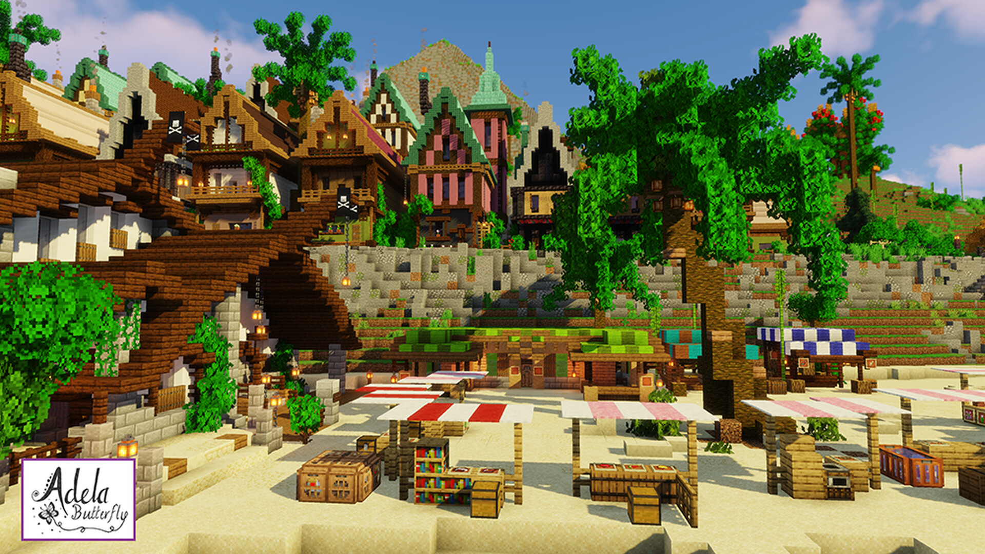 Buccaneer Bay, a new generation of pirates Minecraft Map