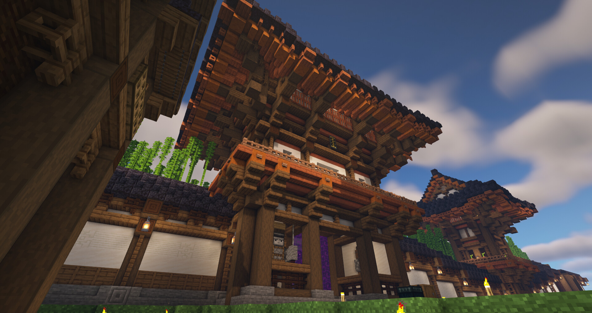 Japanese Nether Portal Minecraft Map