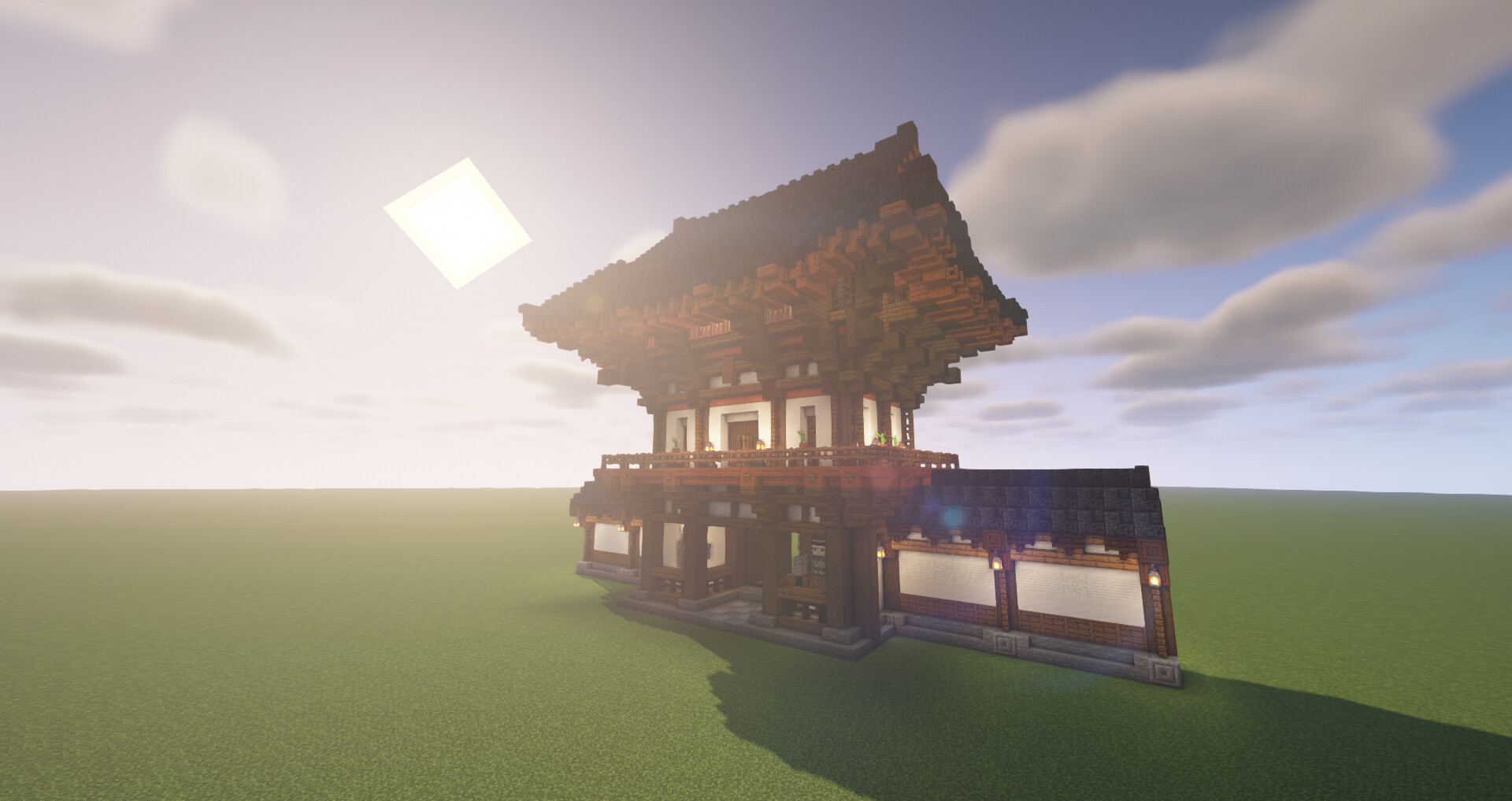 Japanese Nether Portal Minecraft Map