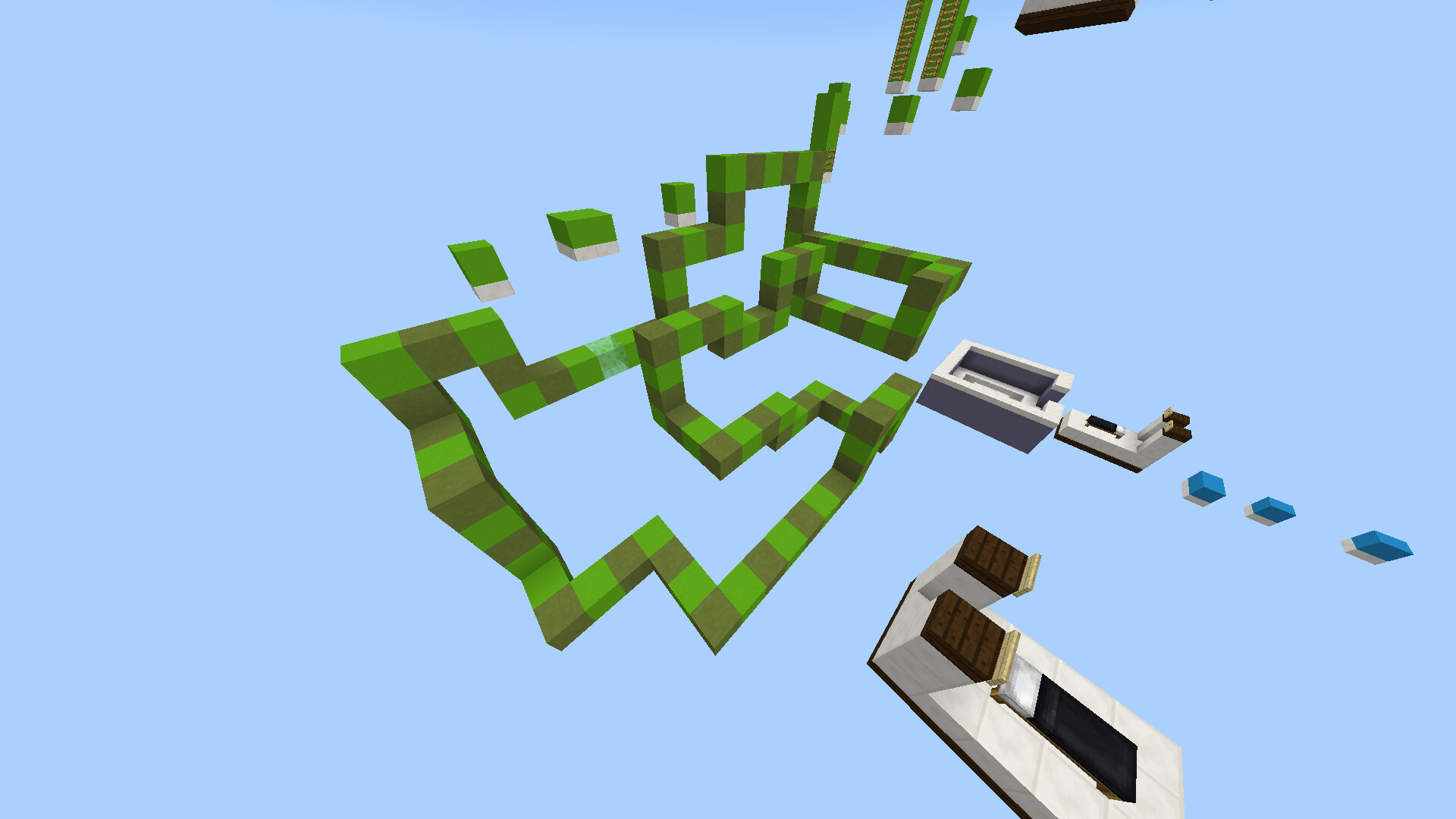 Concrete Parkour (Bedrock Edition) Minecraft Map